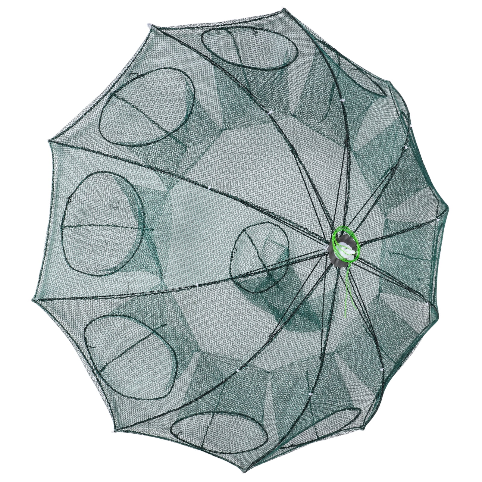 HOMEMAXS Foldable Fishing Net Trap with Nylon Mesh Ideal for Catching ...