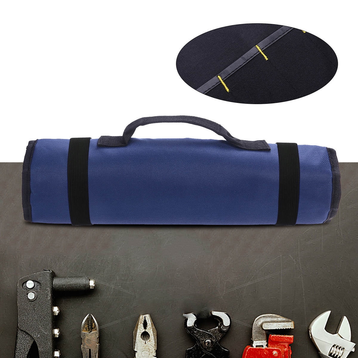 HOMEMAXS Folding Tool Waterproof Tool Bag Man 58.00X34.00X0.50CM Blue ...