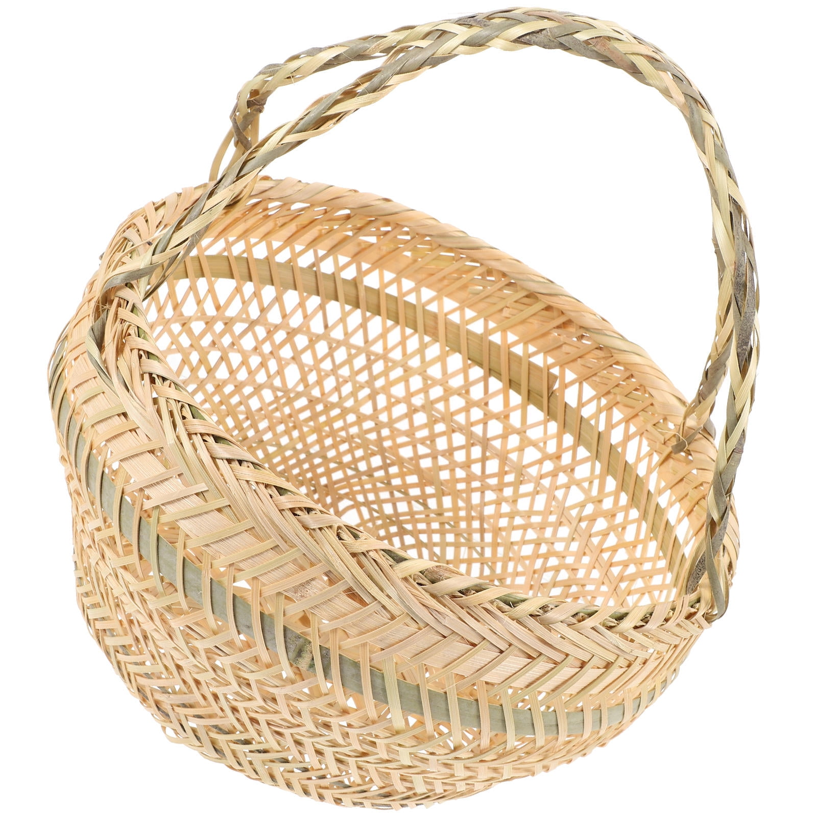 HOMEMAXS Food Handle Bag Creative Basket Delicate Storage Holder Picnic ...