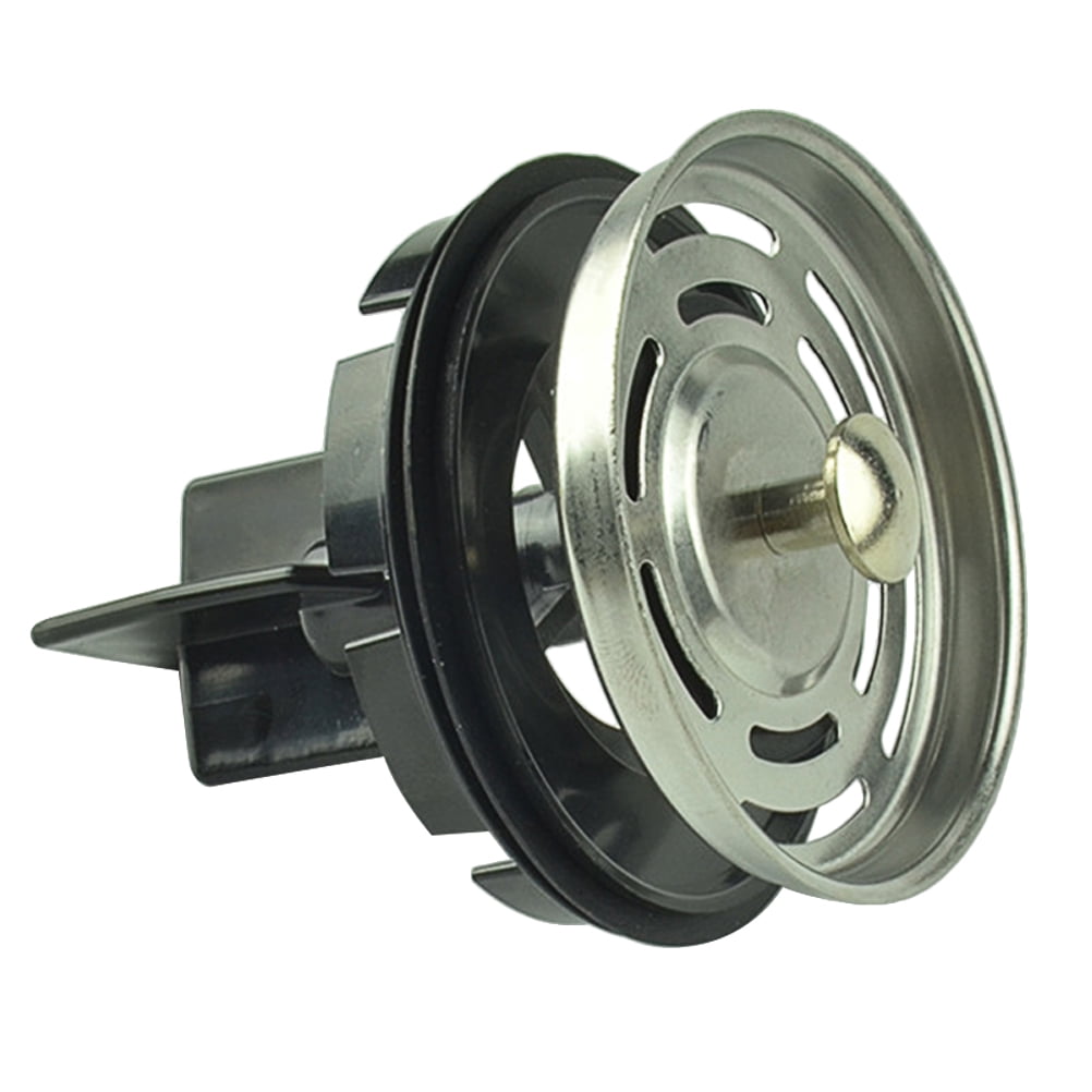 Food Strainer Basket Fast Drainage Sink Overflow Ring Black - Walmart.com