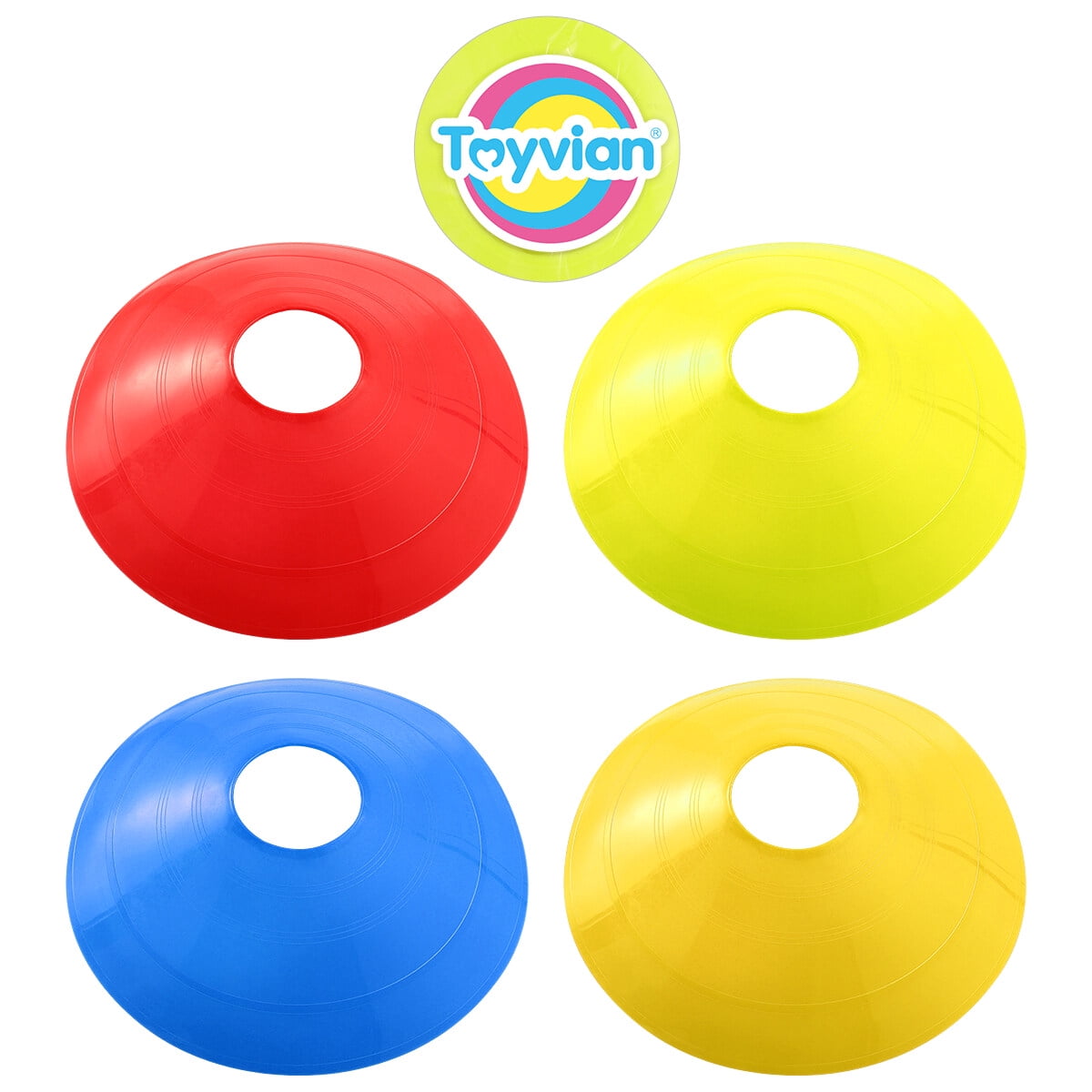 Football Training Marker Tray Soccer Disc Cone Cones for Kids Mini ...