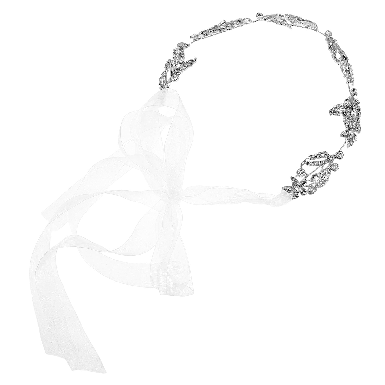 HOMEMAXS Forehead Chain Hair Luau Outfits Women Flower Clips Bride ...