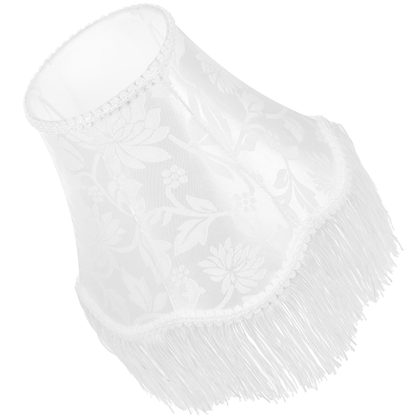 HOMEMAXS Fringe Lamp Shade Decorative Lamp Shade Bedside Lamp Shade ...