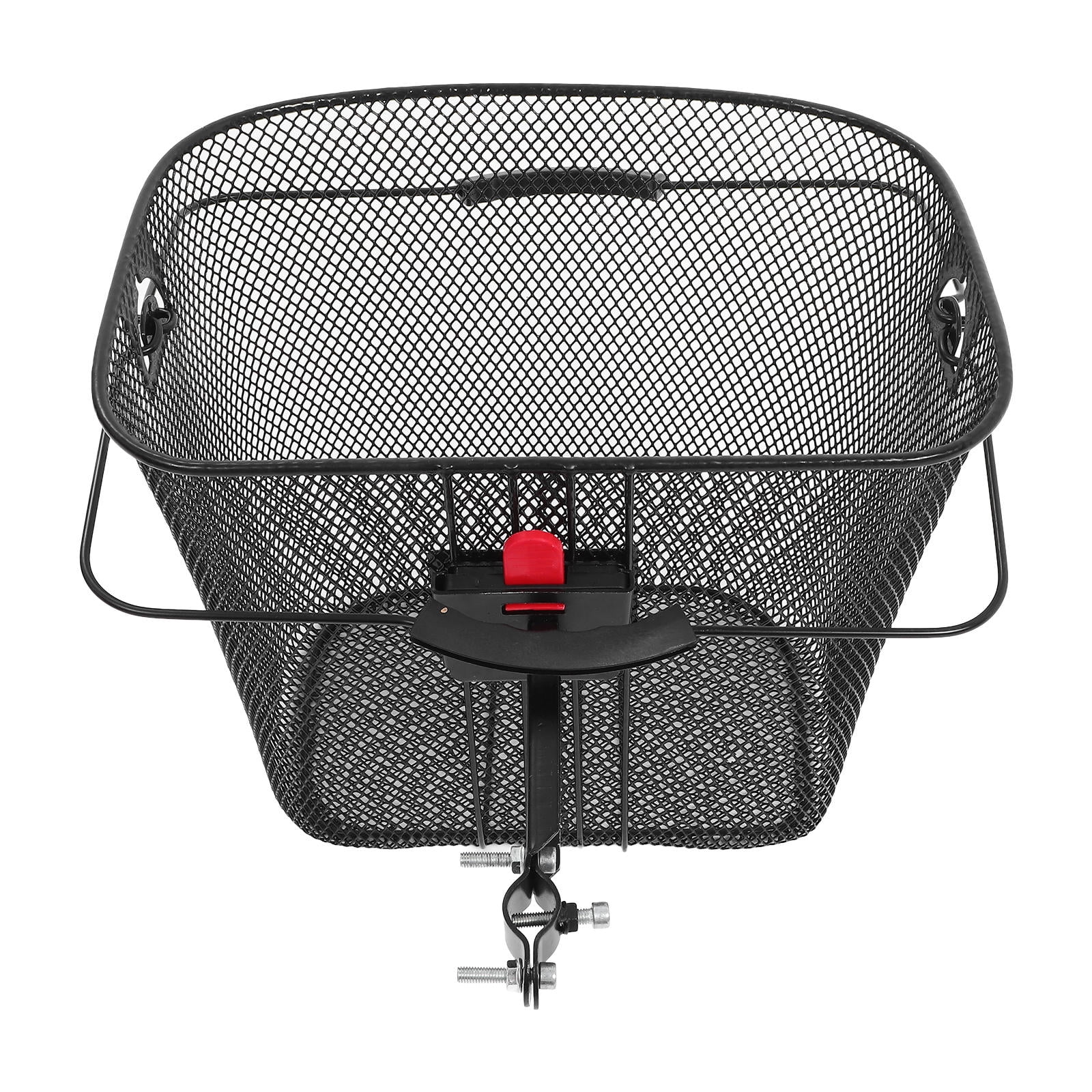 HOMEMAXS Front Basket Multi-function Riding Basket Metal Storage Basket ...