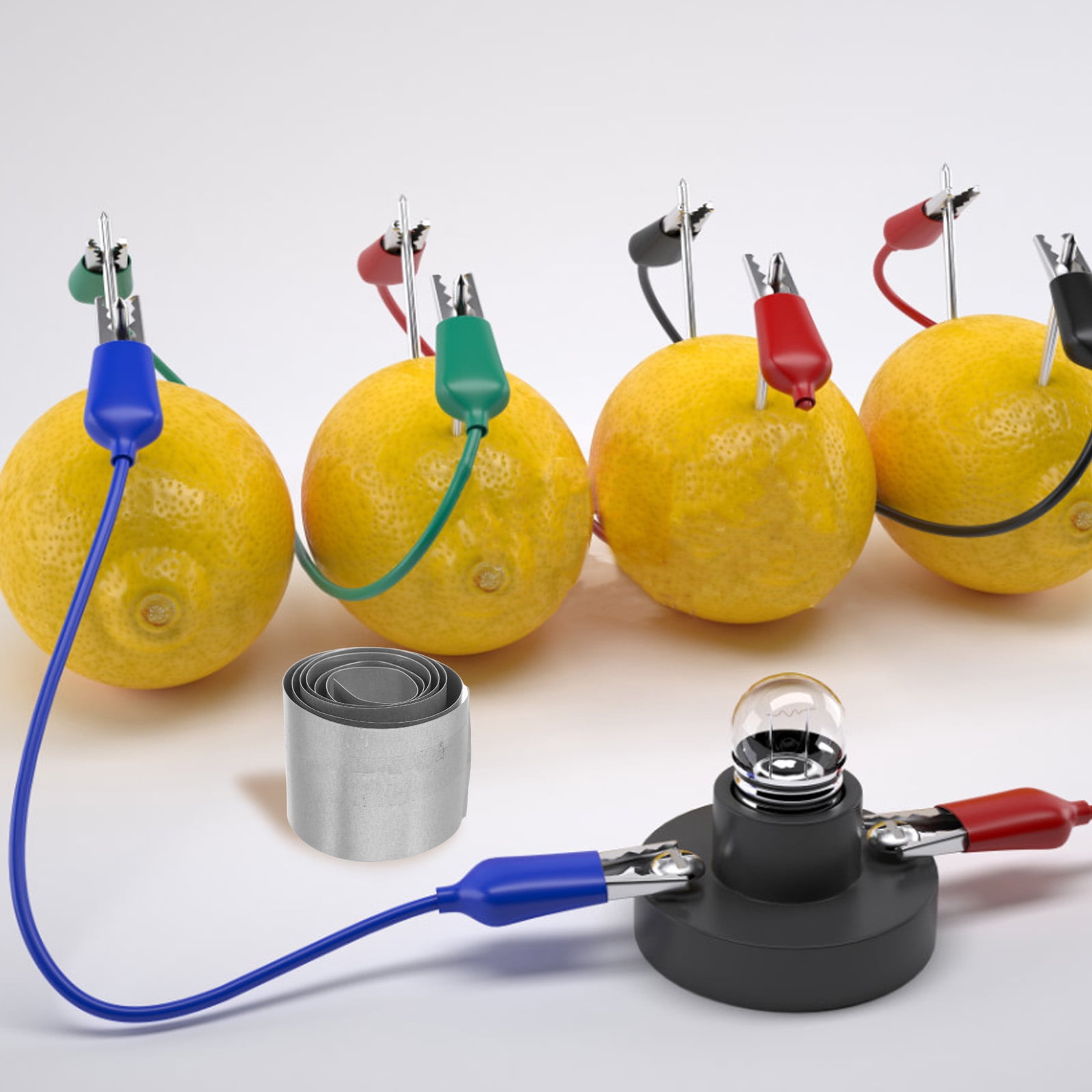 Fruit Battery Science Experiment Sheet DIY Battery Experiment Iron ...
