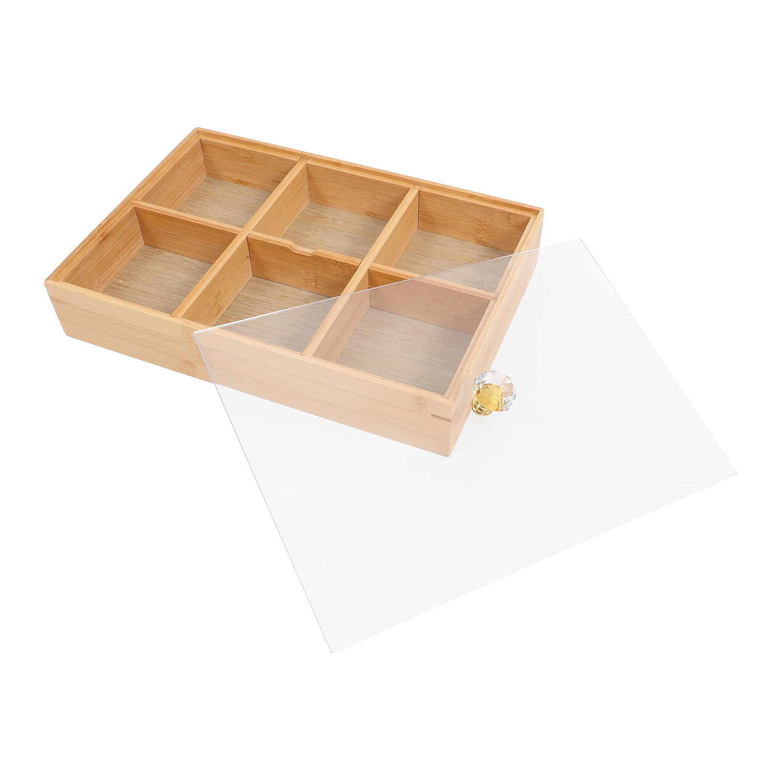 HOMEMAXS Fruit Snack Box Charcuterie Holder Tray Work Make Tea Khaki ...