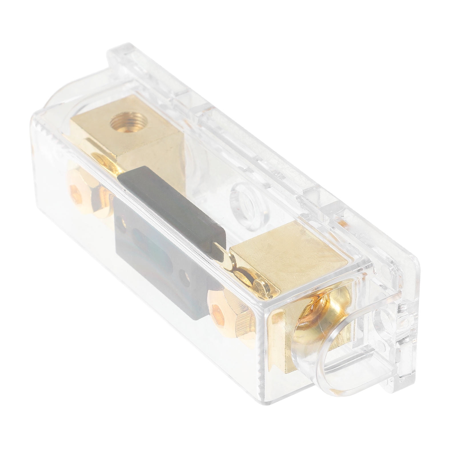 HOMEMAXS Fuse Block Fuse Holder 12.40X3.80X3.80CM Transparent - Walmart.com