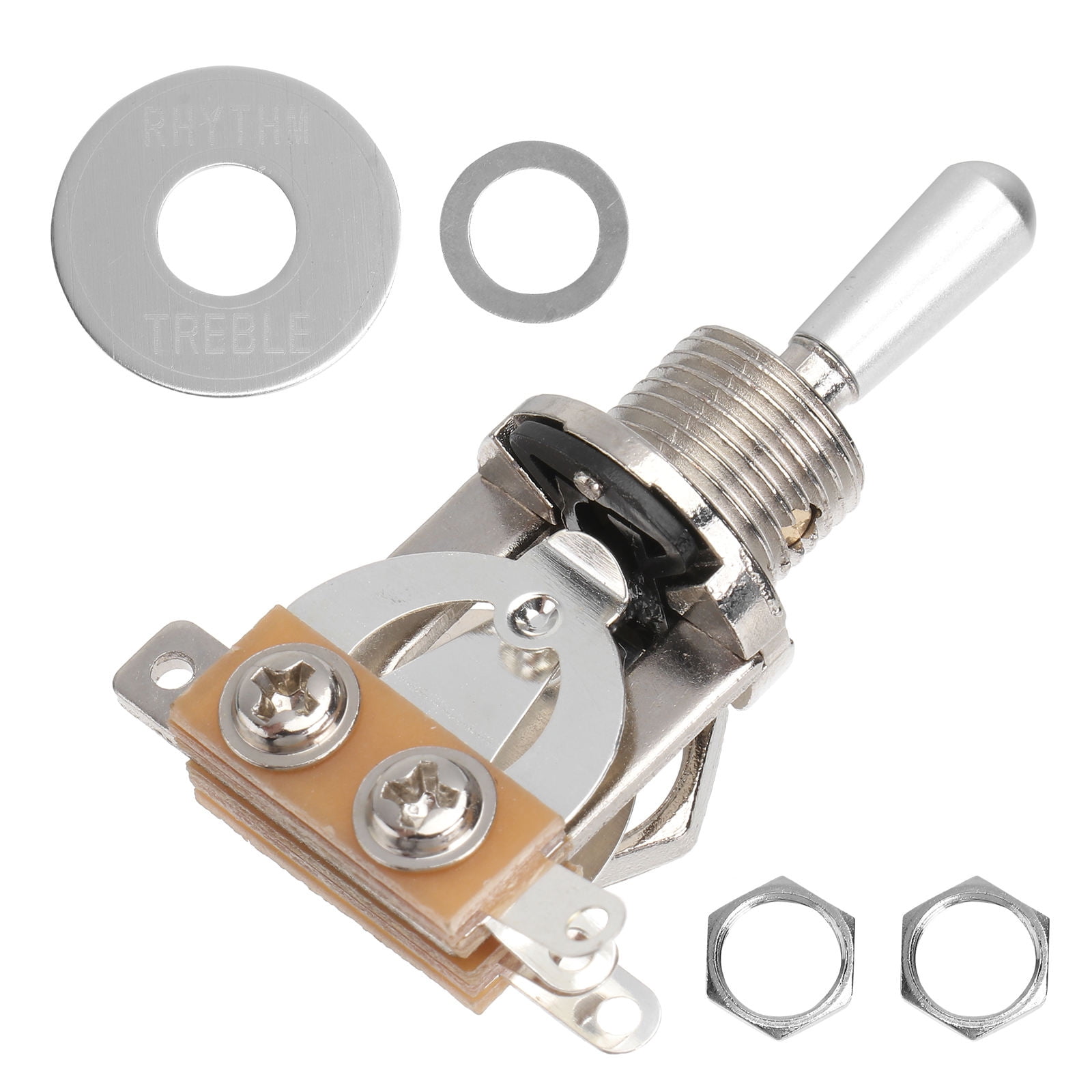 GN119 3 Way Toggle Pickup Selector with Treble Washer Ring for Electric ...