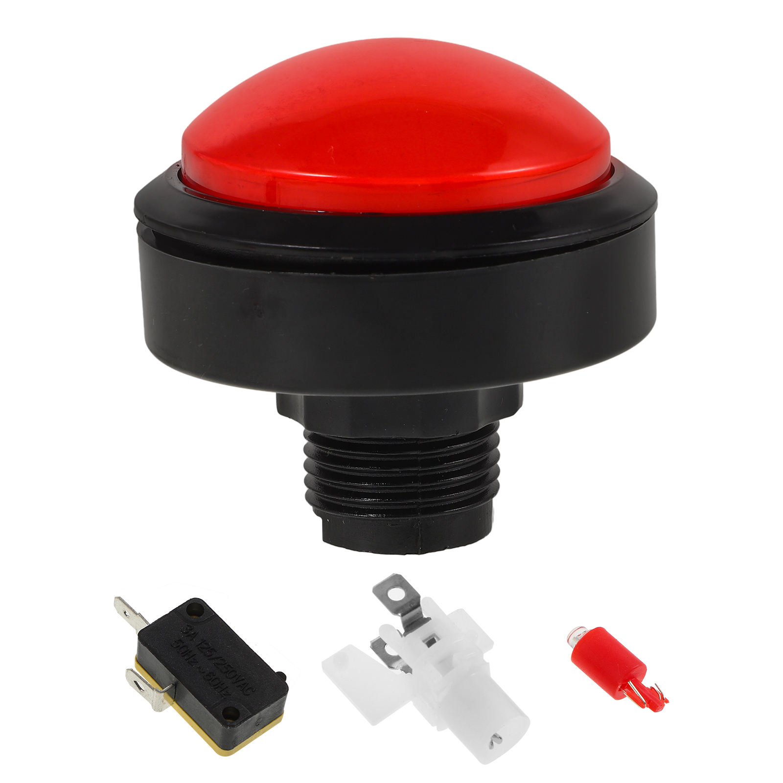 HOMEMAXS Game Push Button Replacement Game Button Game Machine Button Round Game Button ...