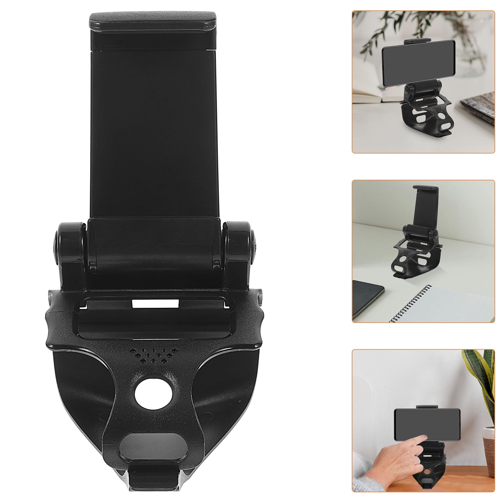 Gamepad Bracket Adjustable Controller Cell Phone Mount Mobile Black ...