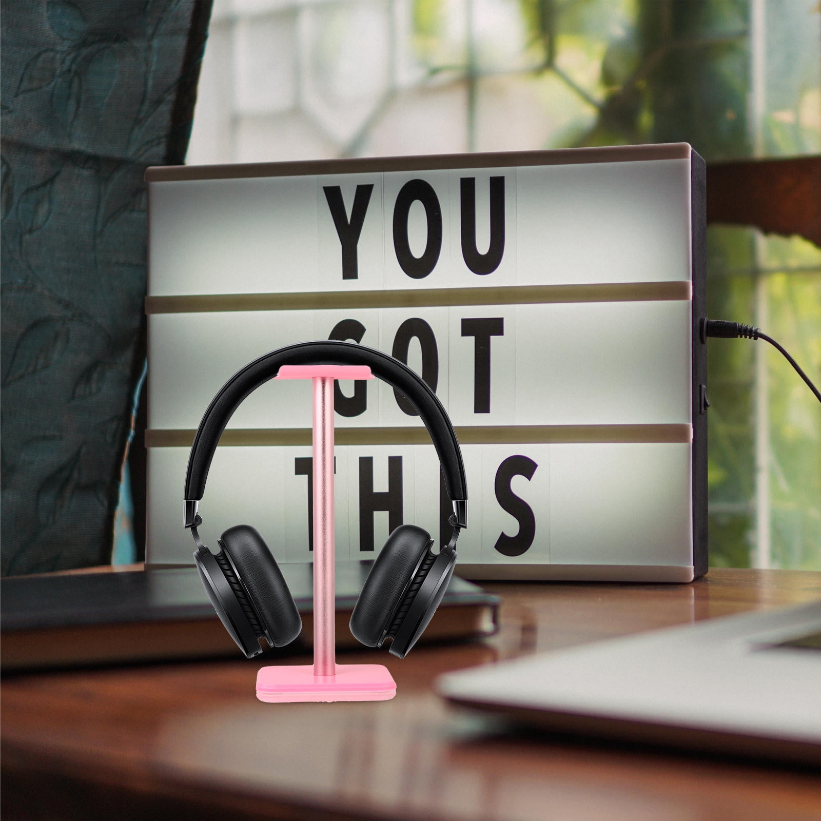 HOMEMAXS Gaming Headset Stand Headphone Rack Space-saving Anti-slip ...