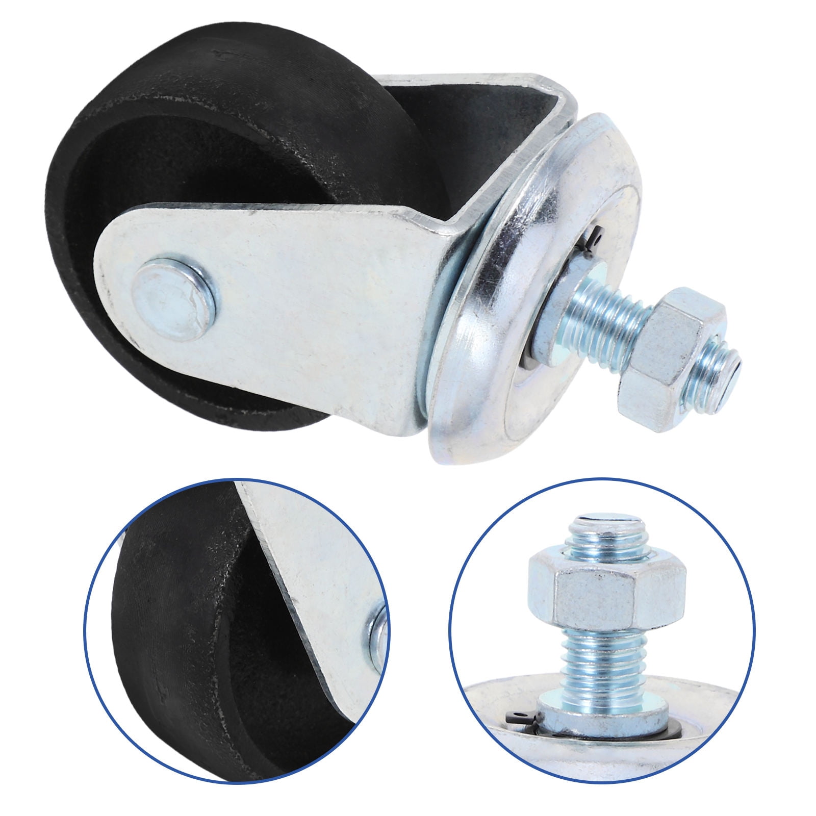 HOMEMAXS Garage Horizontal Jack Wheel Jack Caster Wheel Replacement ...