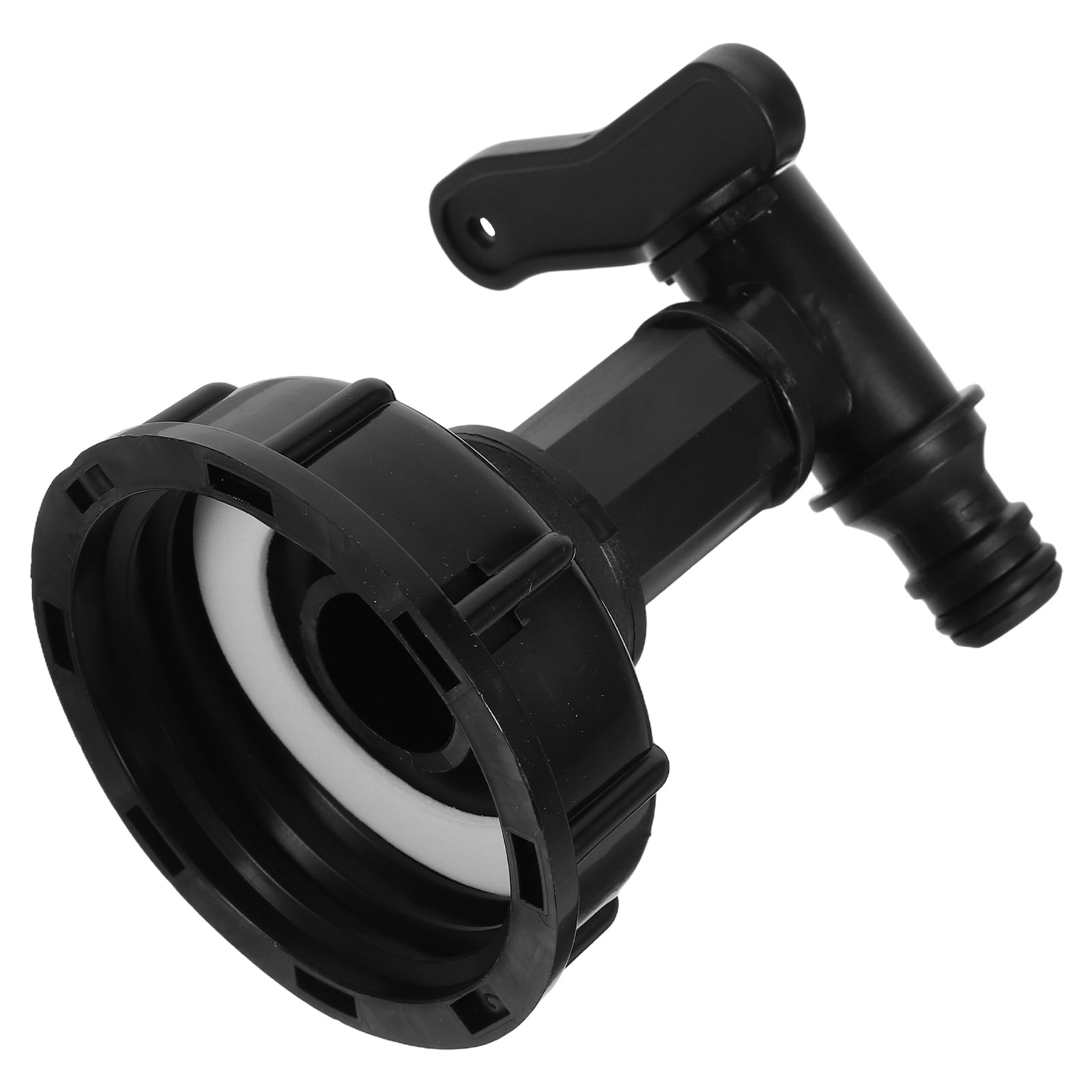 HOMEMAXS Garden Barrel Spigot for Rainwater Container High Flow Barrel ...