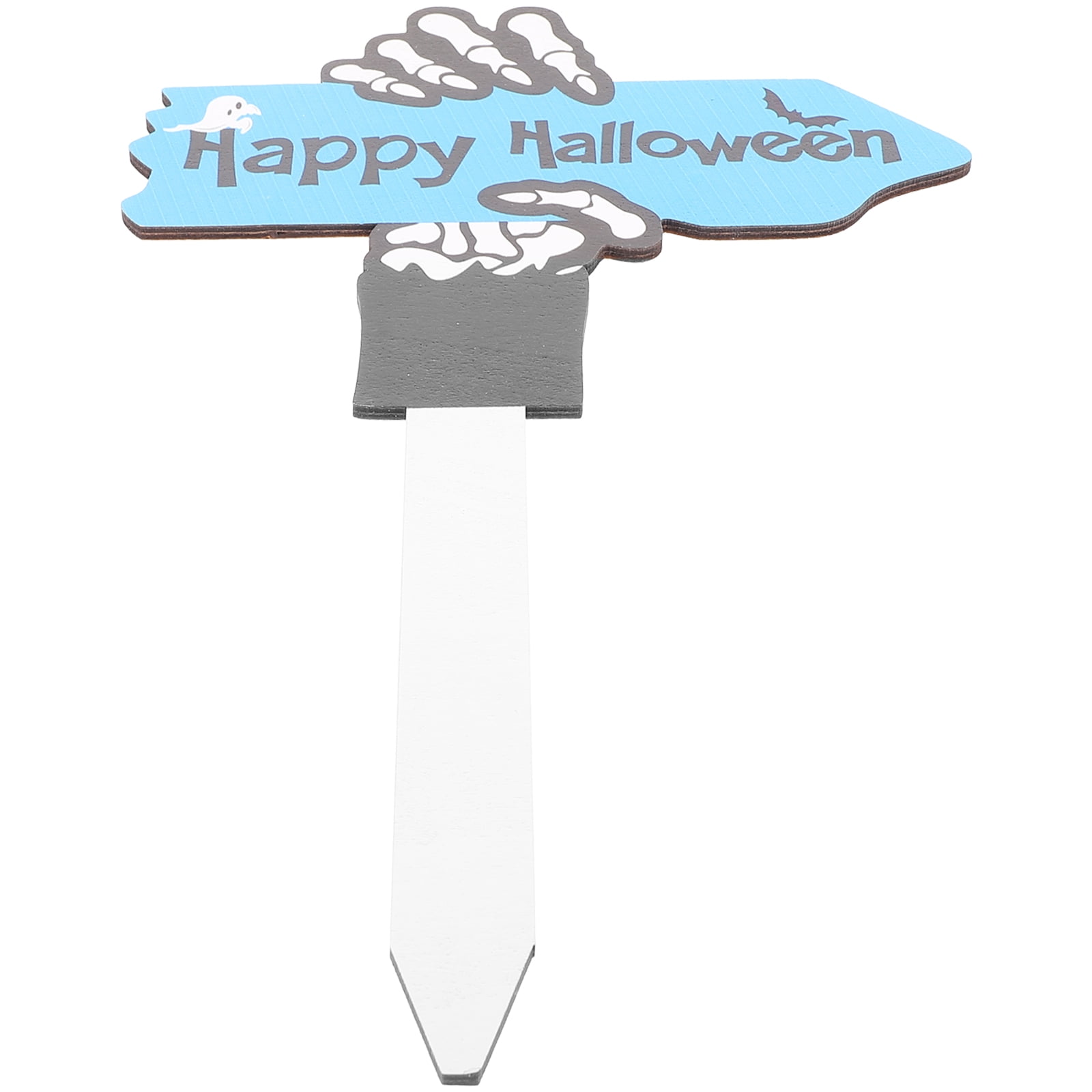 HOMEMAXS Garden Decoration Insert Patio Signs Outdoor Decorations Blue ...