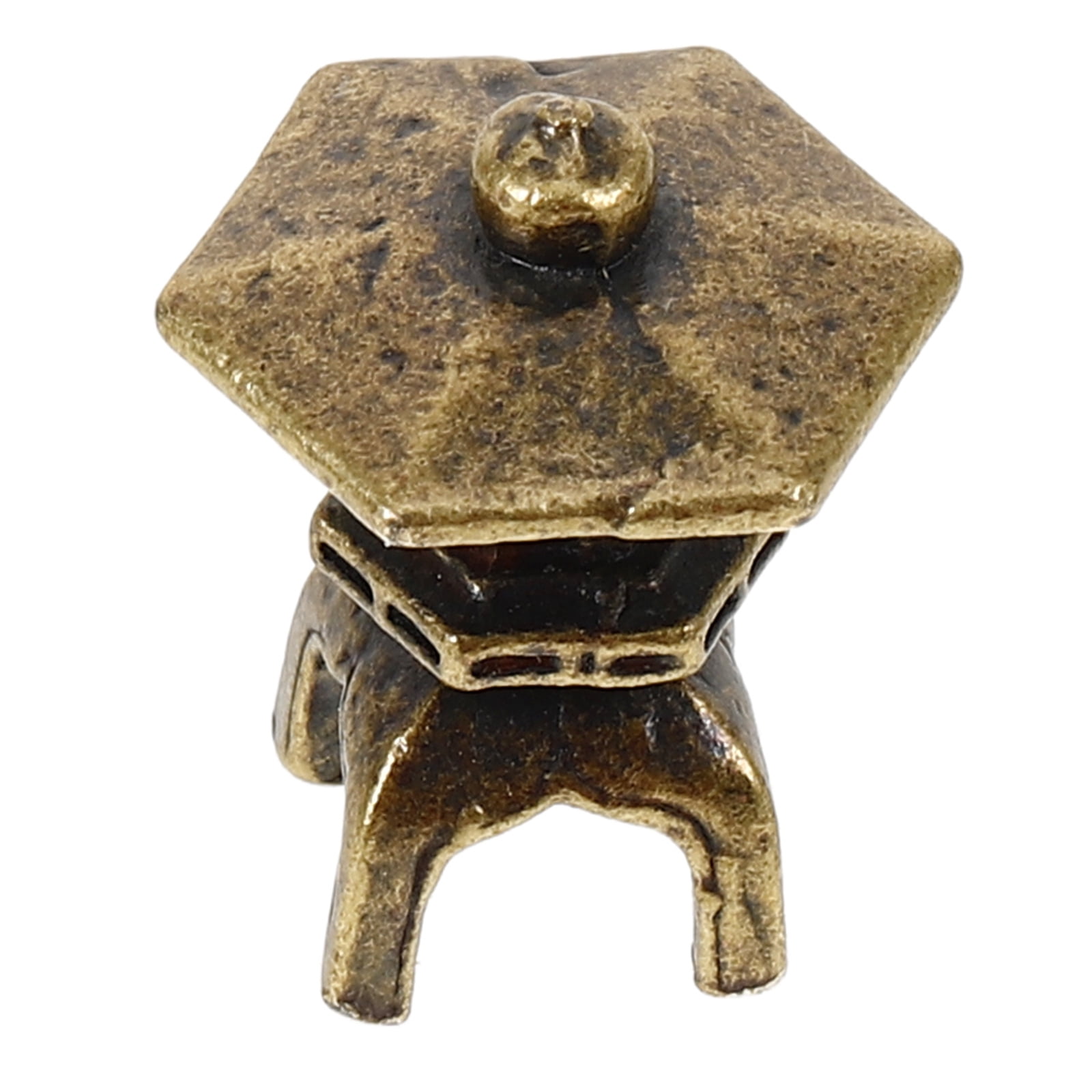 HOMEMAXS Copper Mini Pavilion Statue for Decor Multi Color High ...