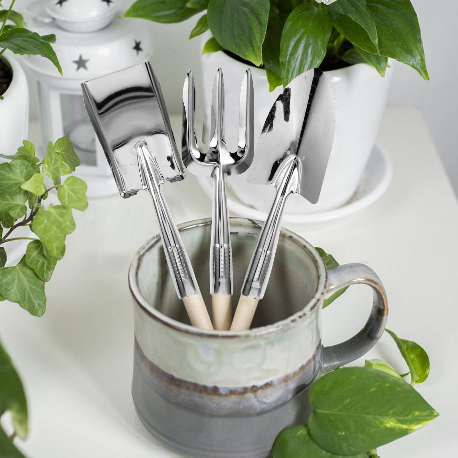 HOMEMAXS Garden Gardening Shovel Tool Set Digging Planting Cultivating ...