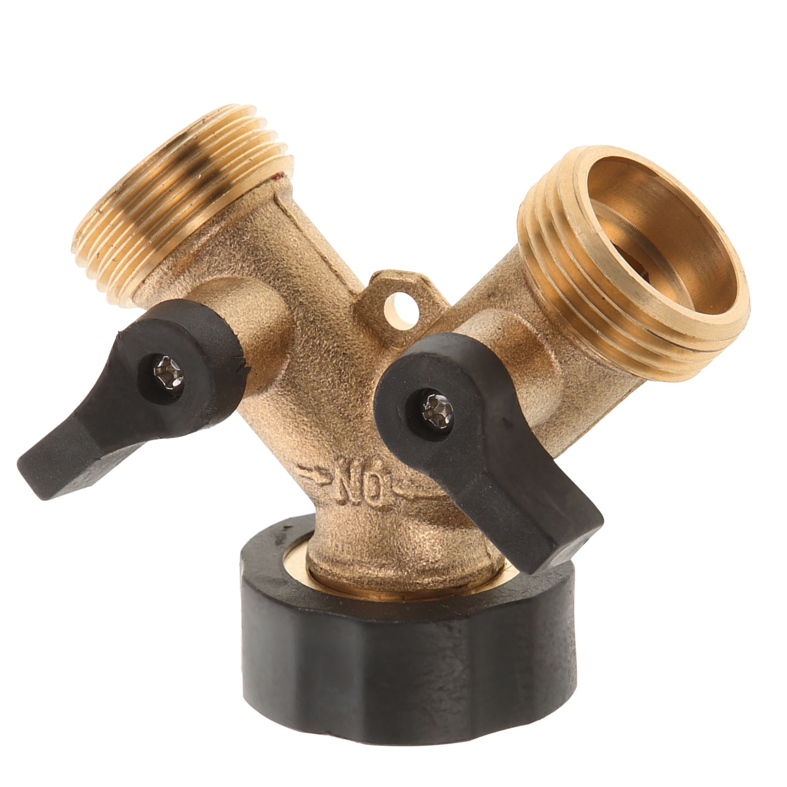 HOMEMAXS Garden Hose Splitter Hose Adapter Copper Hose Splitter Hose ...