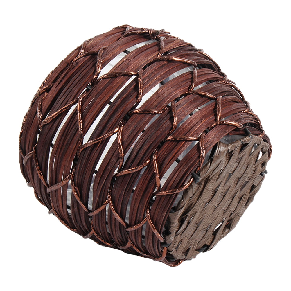 HOMEMAXS Garden Woven Planter Containers Prom Flower Pot Housewarming ...