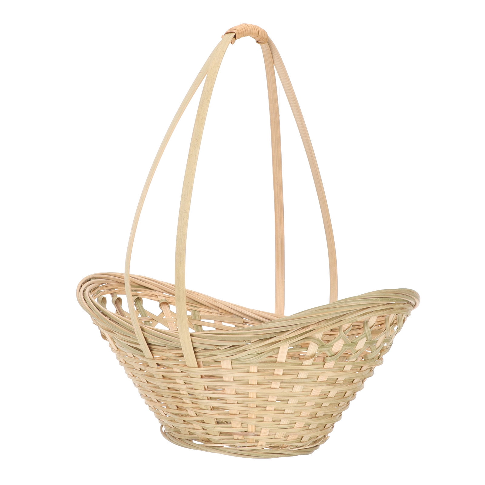 HOMEMAXS Gardening White Picnic Basket Not Easy to Deform Baby Shower ...