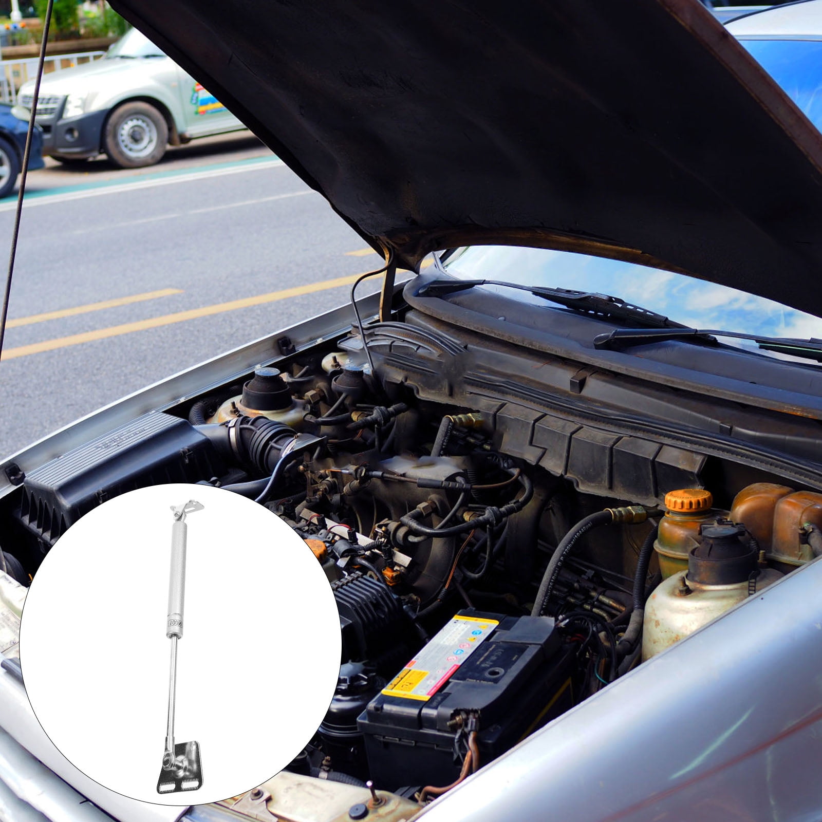 HOMEMAXS Gas Strut Lift Support Clamps for Hood Struts Prop Rod Car ...