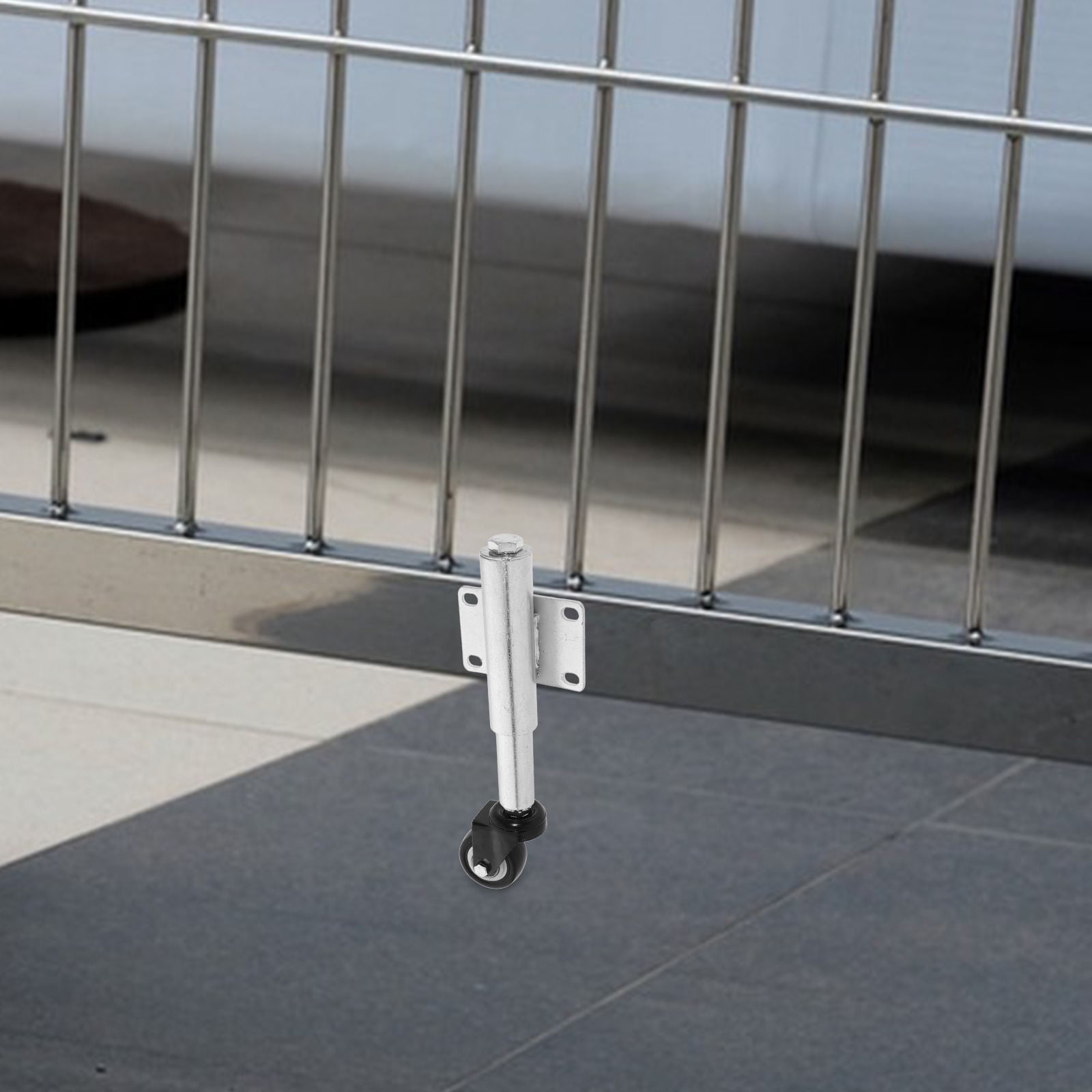 HOMEMAXS Gate Caster Wheel Heavy Duty Metal Gate Wheel for Metal Gate ...