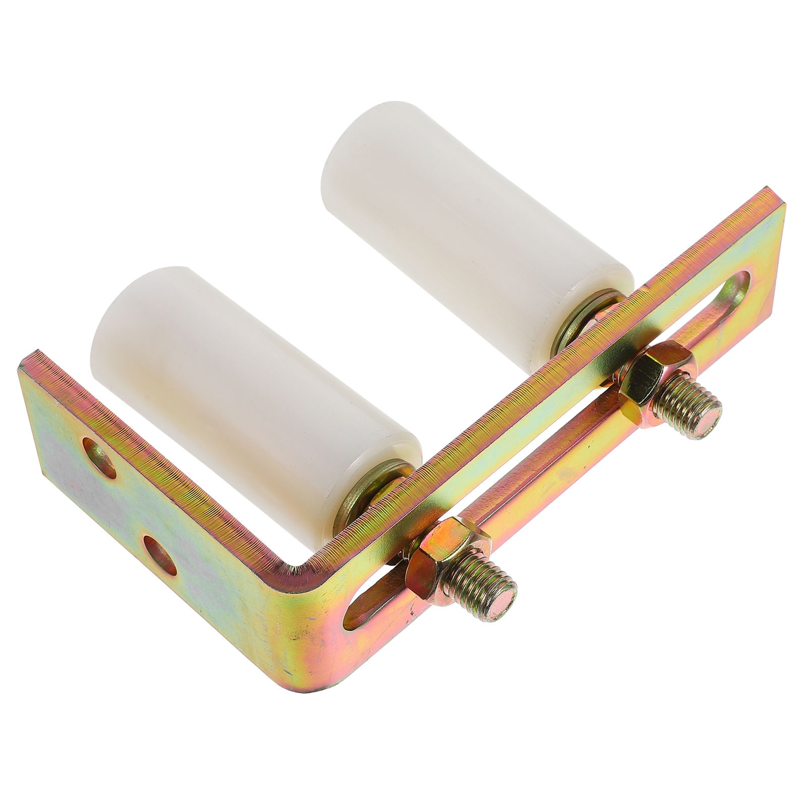 HOMEMAXS Gate Roller Guide with L-Bracket Universal Adjustable Heavy ...
