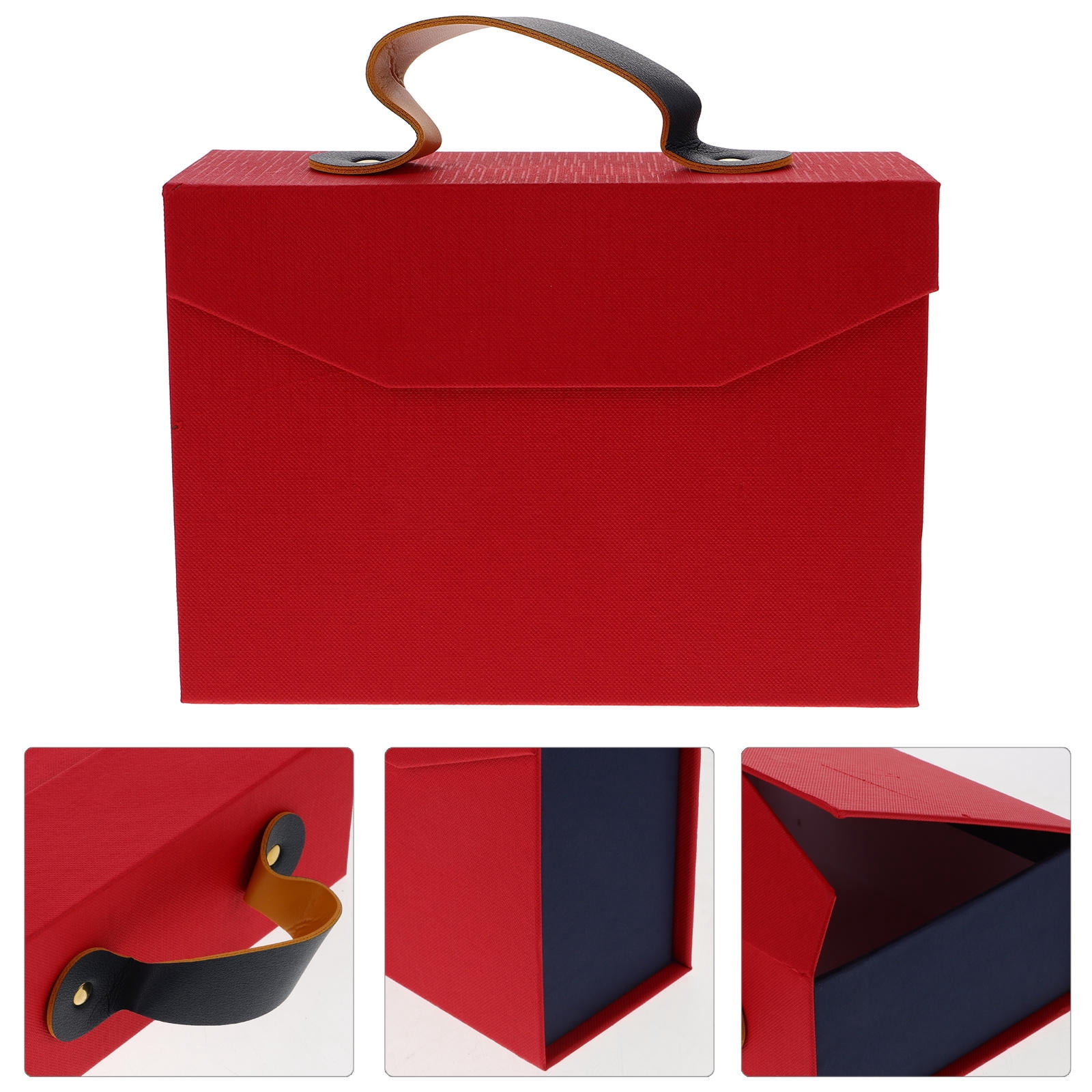 HOMEMAXS Gift Packing Box Gift Wrapping Holder Party Favor Empty Gift ...