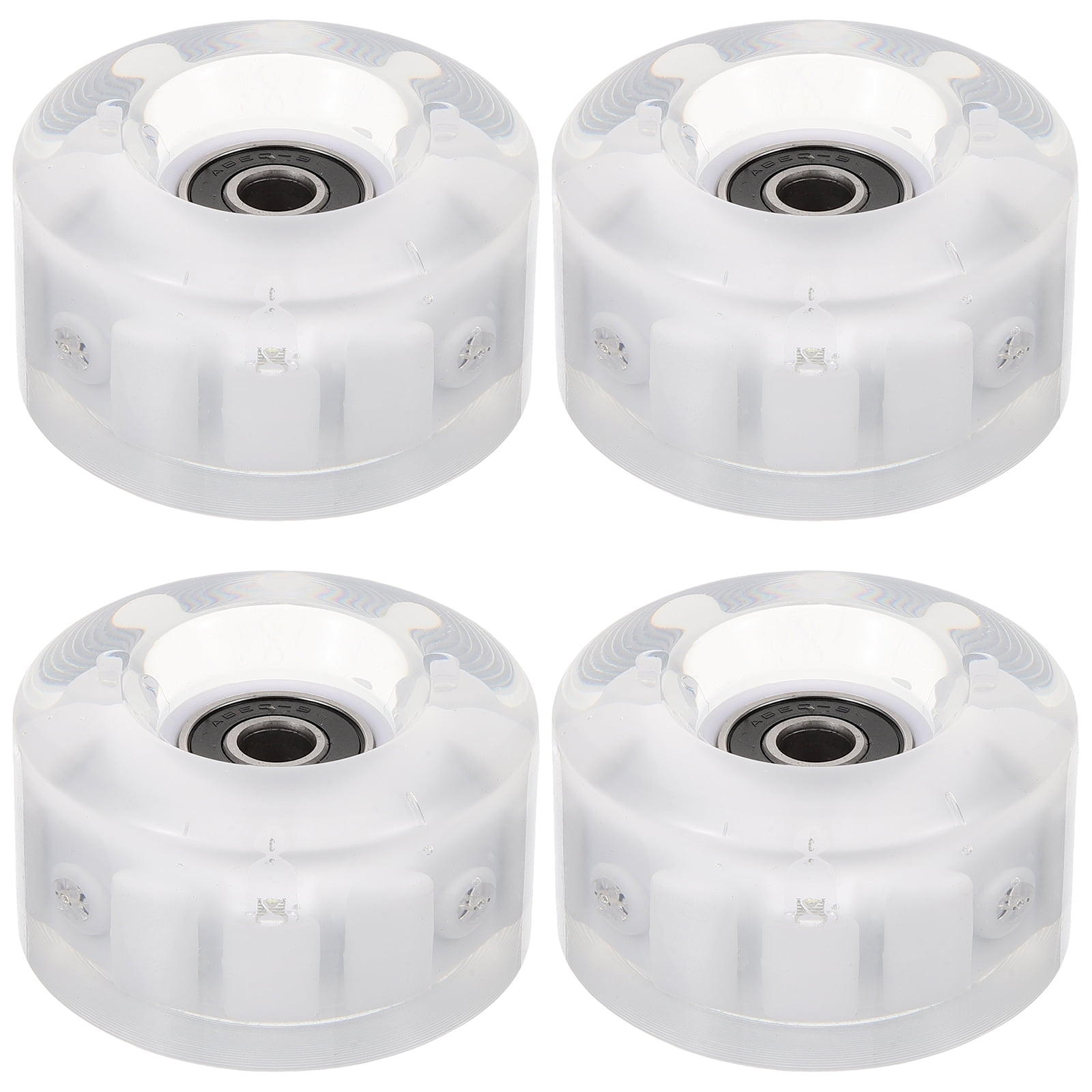 HOMEMAXS Glitter Roller Skates Glowing Wheel up Wheels Board - Walmart.com