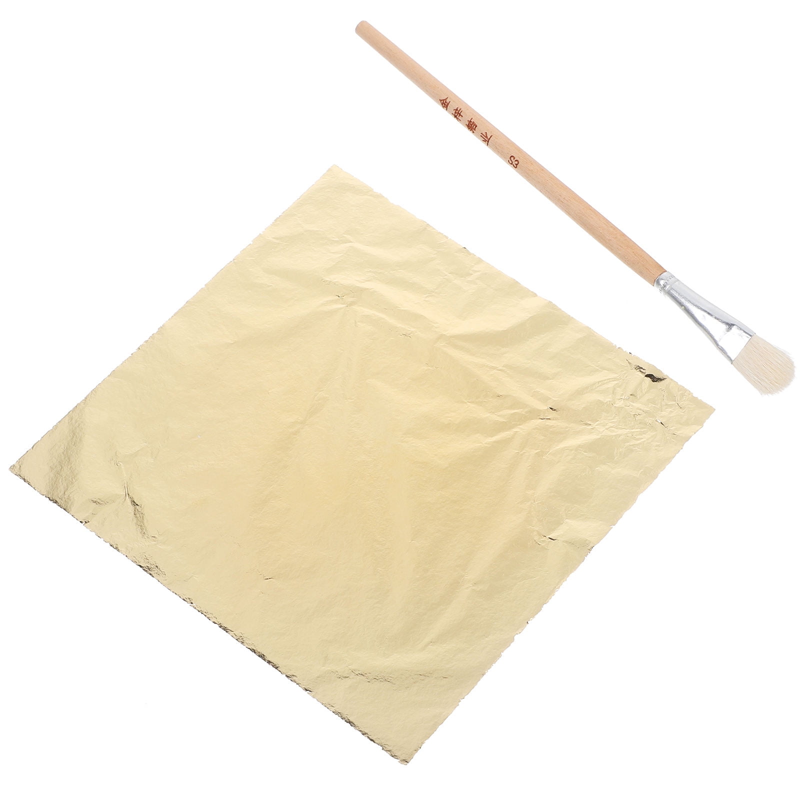HOMEMAXS Gold Foil Sheets for DIY Decor Golden Crafting Flakes Perfect ...