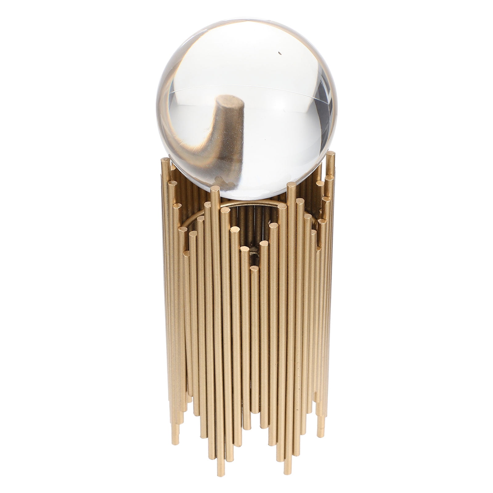 HOMEMAXS Gold Sphere Decor Quartz Crystals Living Room Home Decoration ...