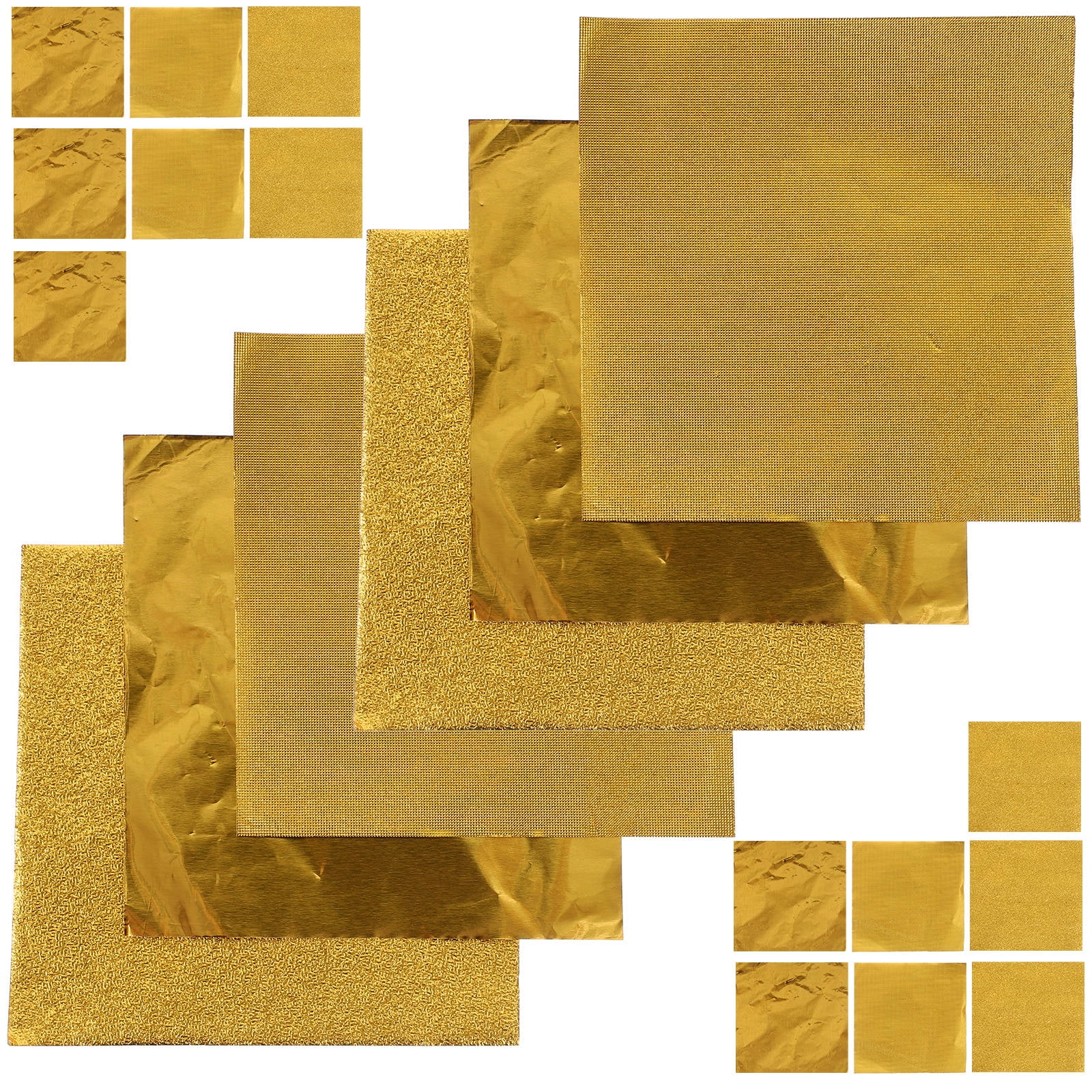 HOMEMAXS Golden Aluminum Foil Candy Wrappers for Chocolate and Food ...