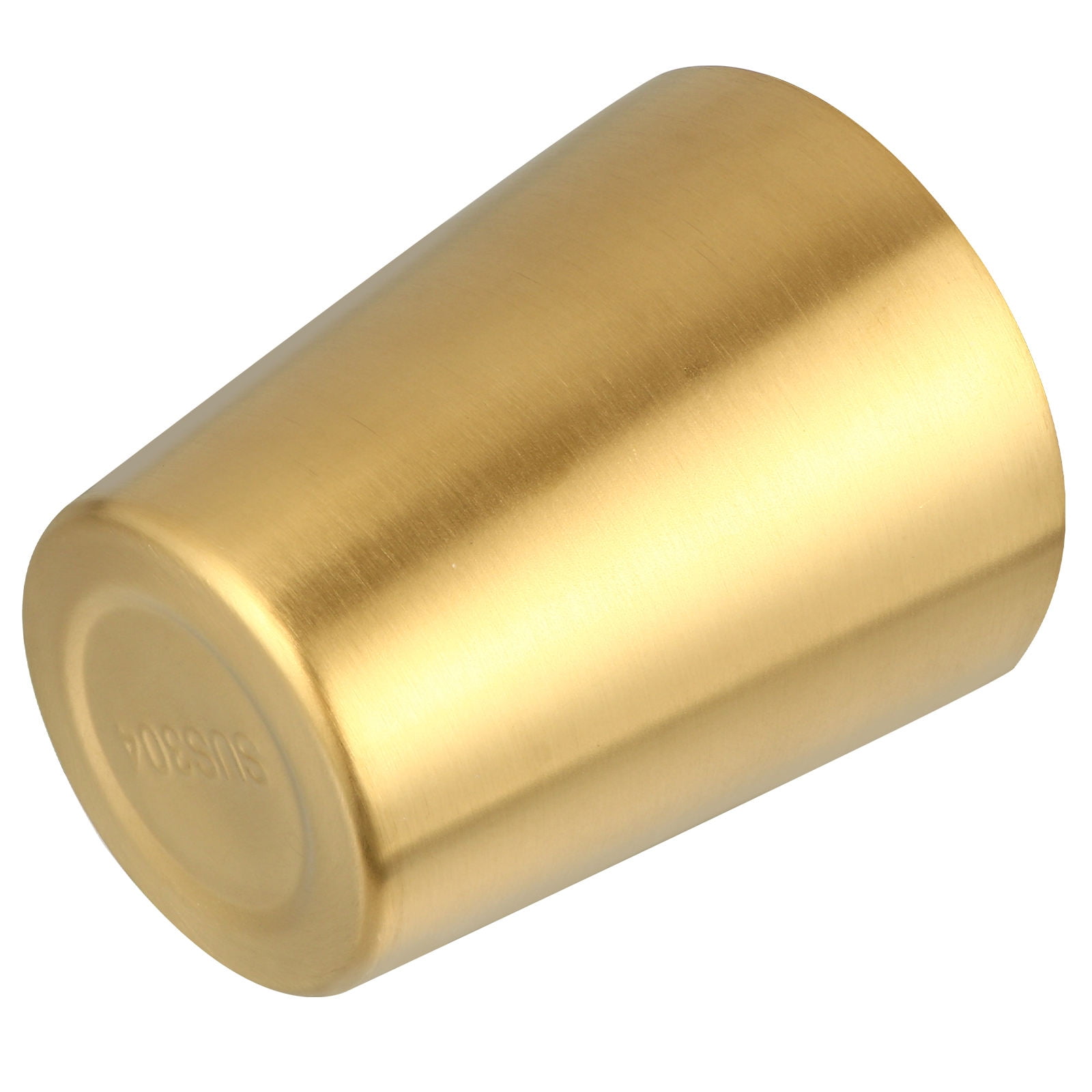 HOMEMAXS Golden Stainless Steel Drinking Cup for Storage Perfect for ...