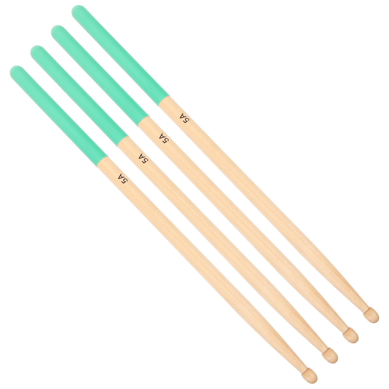 Green Wooden Drum Mallets for Percussion Instruments with Long Handles ...