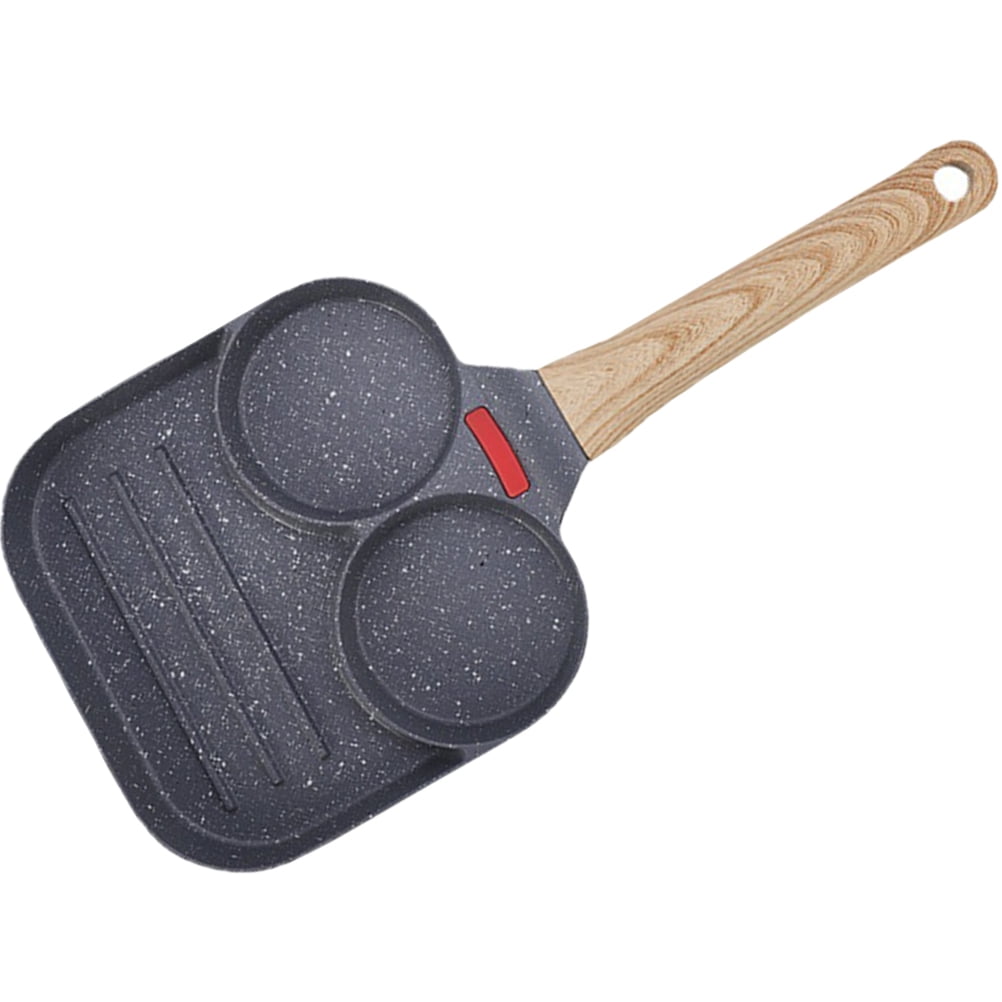 HOMEMAXS 1Pcs Heat Transfer Temperature Sensing Egg Cooking Pan for ...