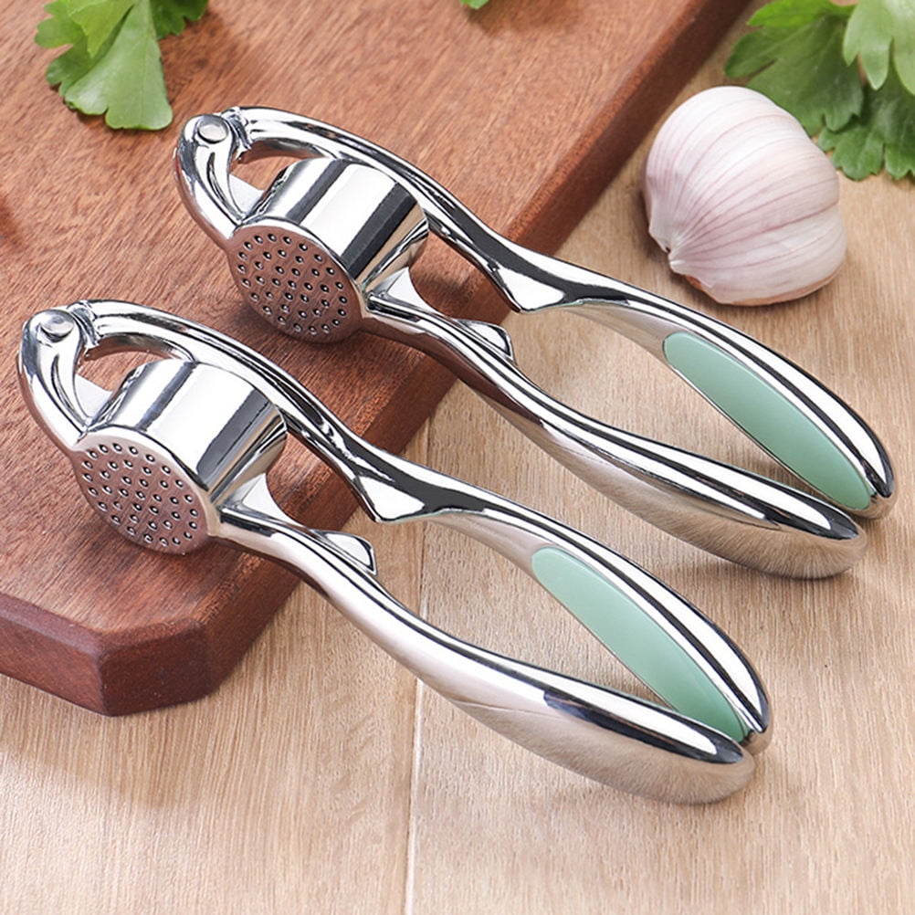 MOKKHNB Garlic Press Mincer Crusher Manual Garlic Crusher Zinc Alloy ...