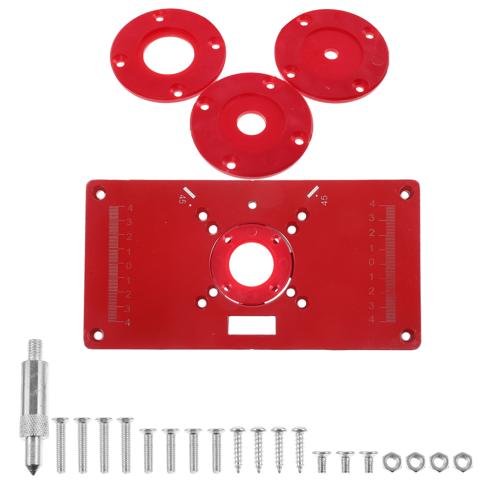 HOMEMAXS Grinder Router Table Insert Plate Woodworking Flip Board ...