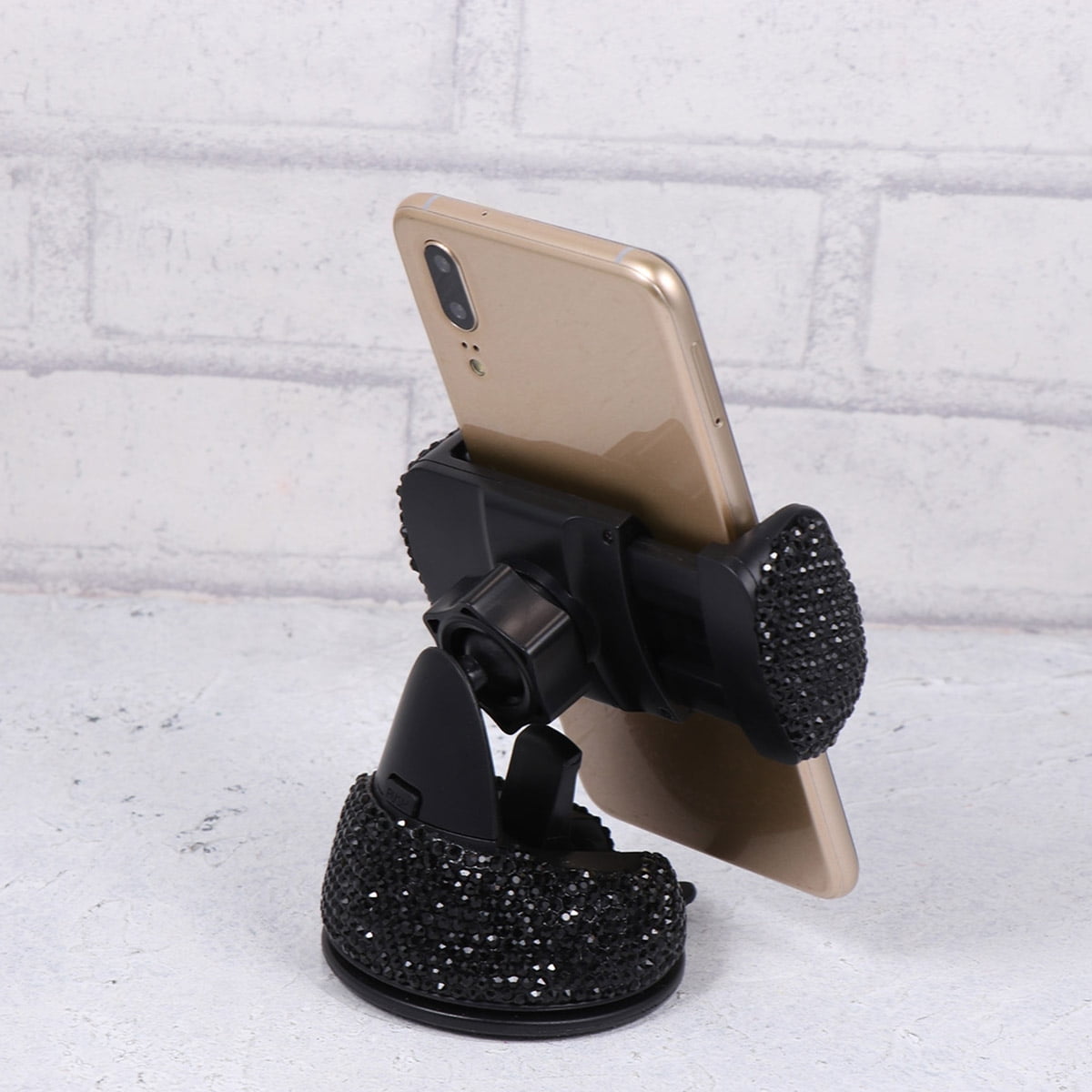 HOMEMAXS Grip Mount Car Phone Holder Secure Driving Adsorption ...