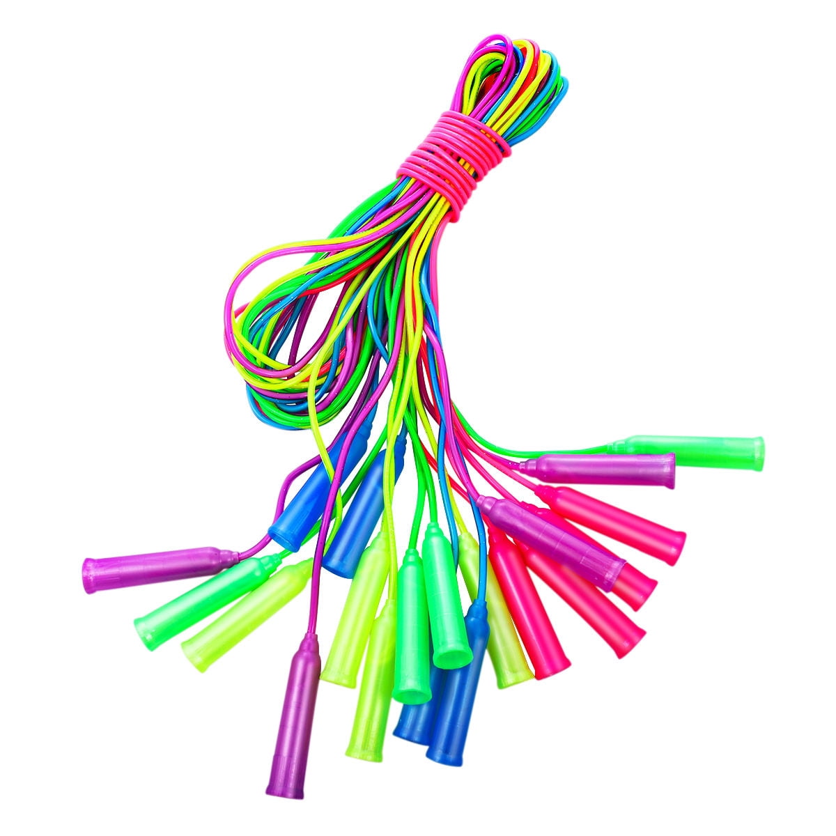 HOMEMAXS Adjustable Jump Rope for Kids Playing with Plastic Handles ...