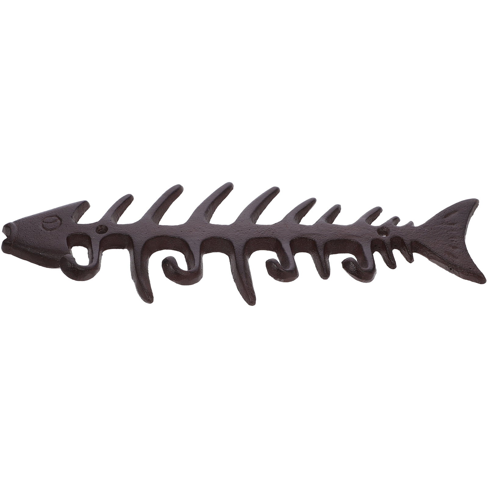 HOMEMAXS Ground Bird Feeder Small Key Racks for Wall Cast Iron Fish ...