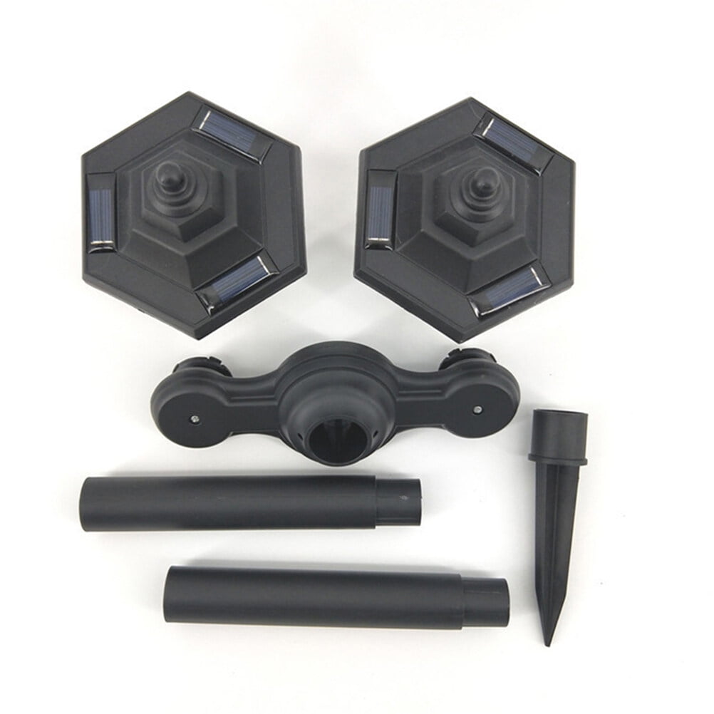 Ground Plug Light Solar for Outside Accessories Signal Lights Flashing ...