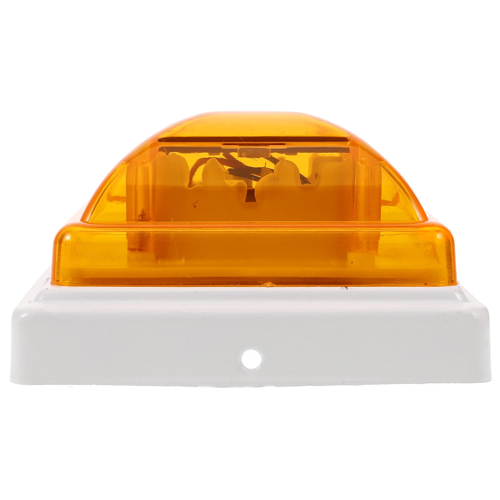HOMEMAXS Ground Solar Column Cap Light 10.30X10.30X5.00CM Yellow ...