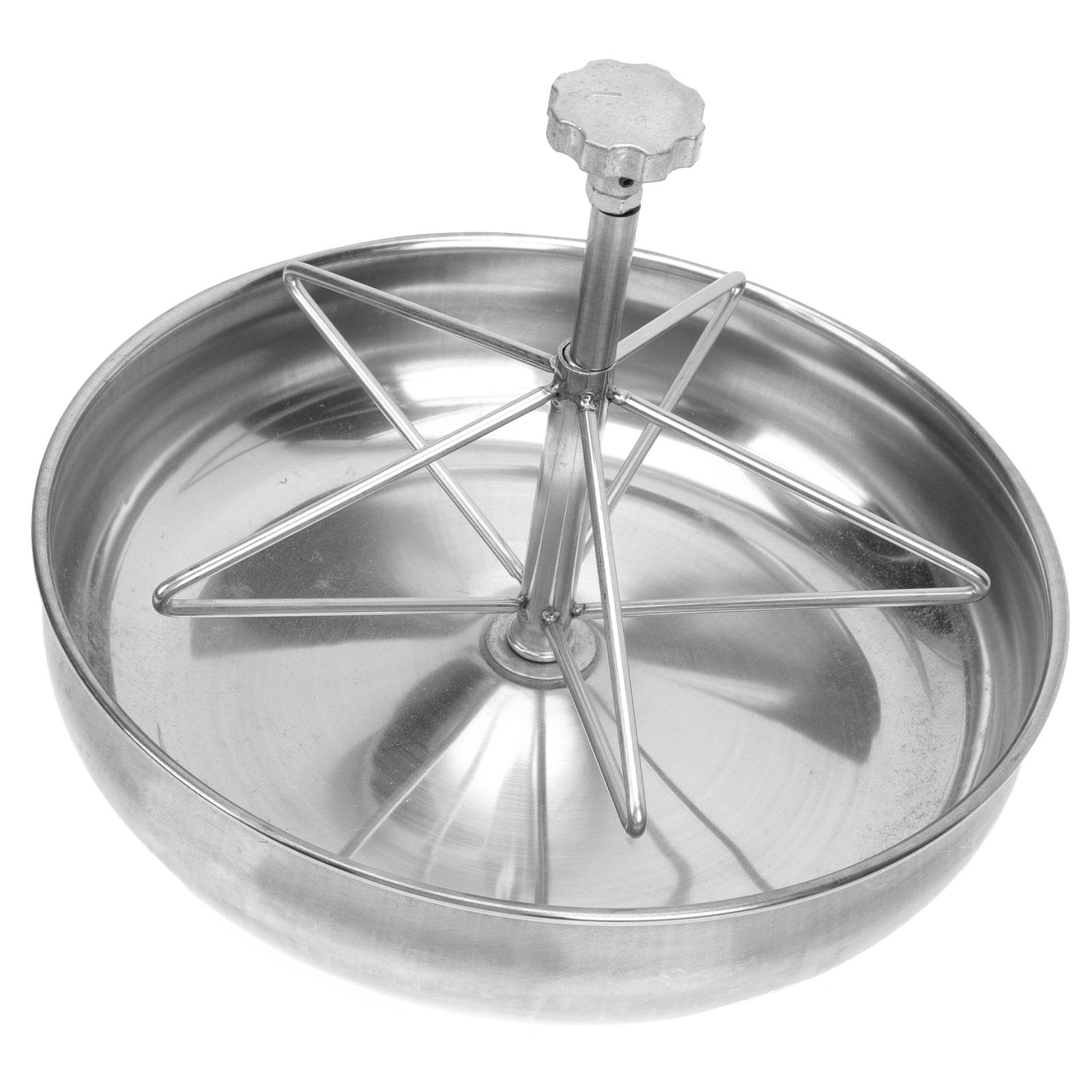 HOMEMAXS Gyro Pan Troughs Trough Rounded Edge Feeder 25.00X25.00X14 ...