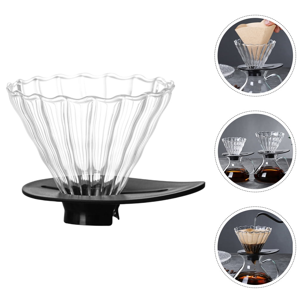 jojofuny Glass Coffee Dripper Assorted Color For Coffee Lovers 1Pcs 4 ...