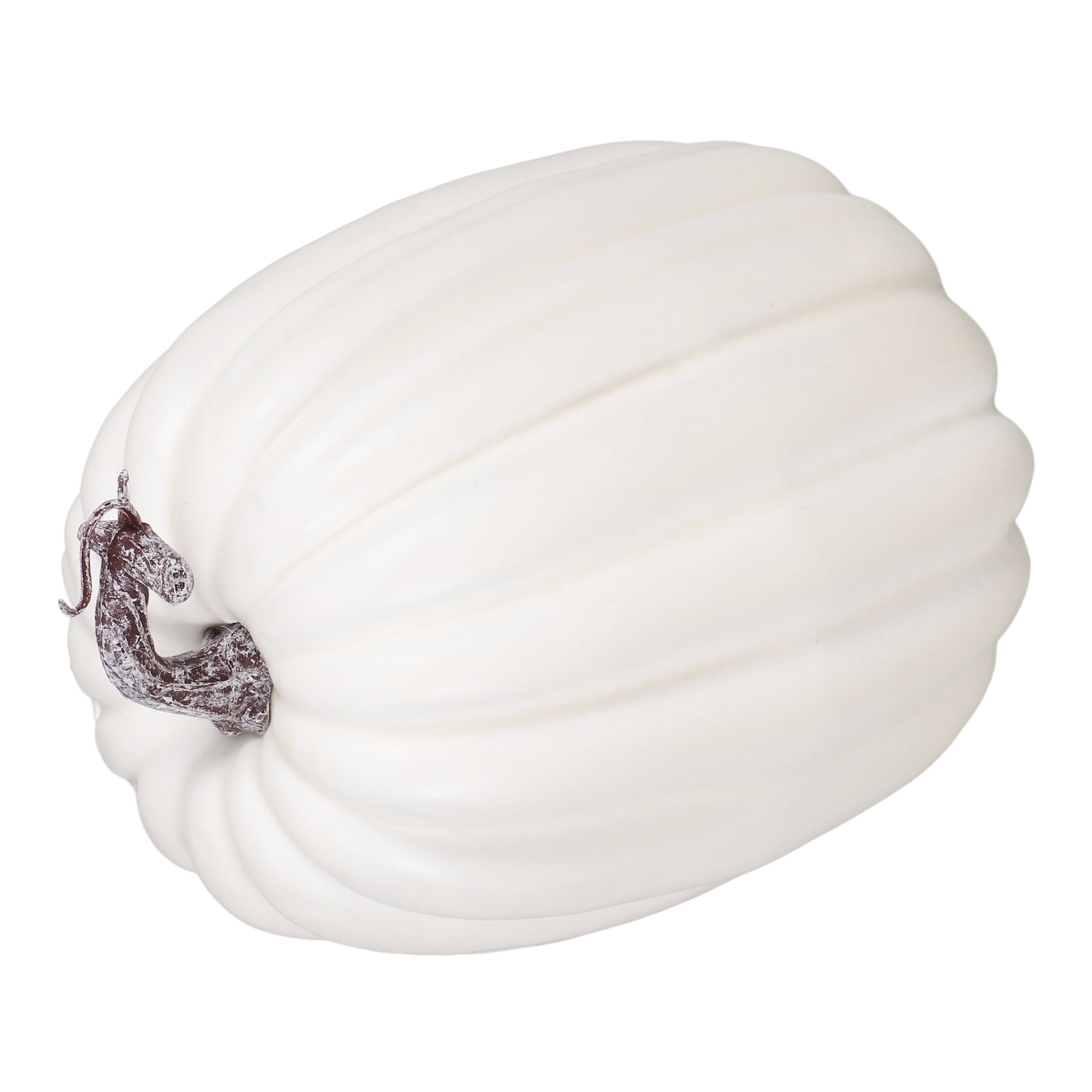 HOMEMAXS Halloween Centerpiece Decorative Props White Foam Pumpkins ...