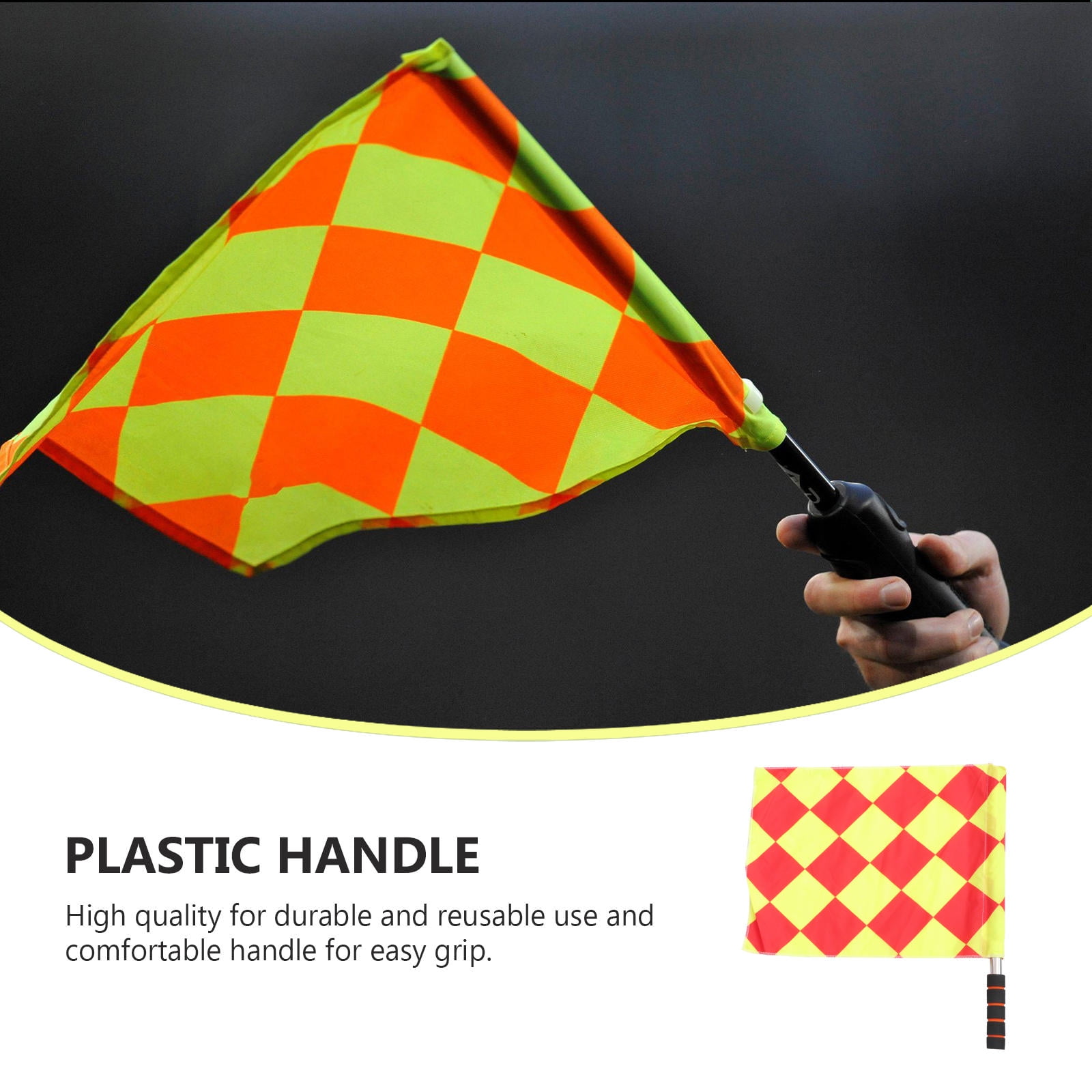 HOMEMAXS Hand Flag with Plastic Handle Mini Flag with Waterproof cloth ...