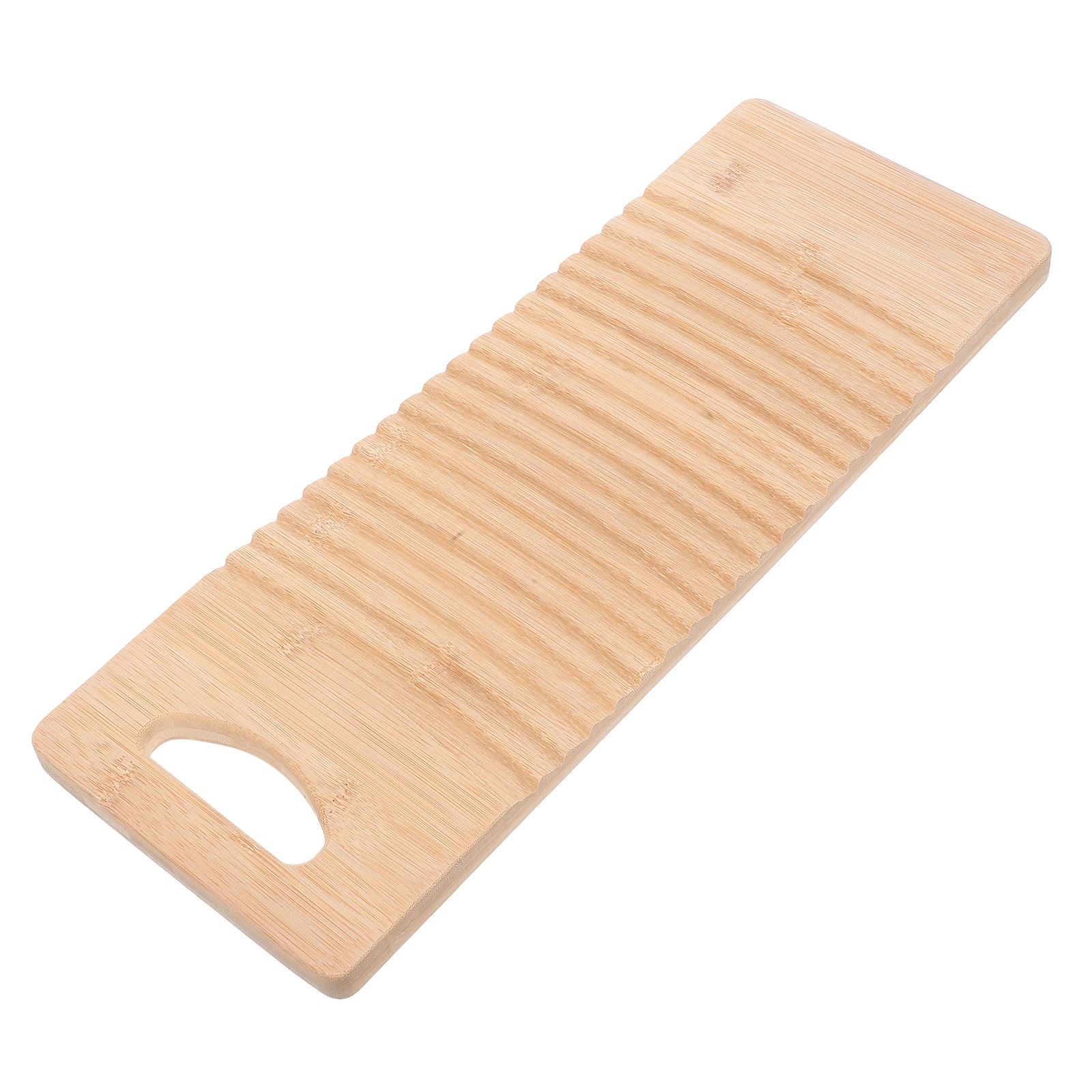 HOMEMAXS Hand Washing Clothes Wood Washboard for Household Laundry ...