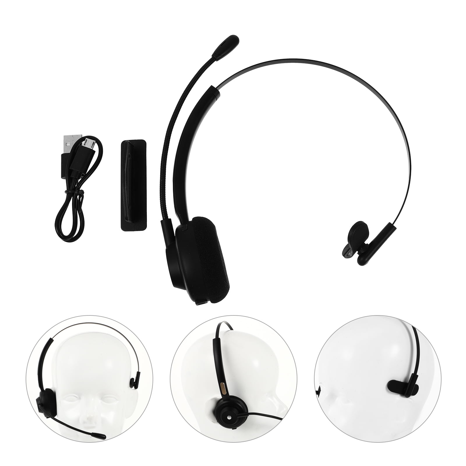 HOMEMAXS Hand-free Stereo Headset Headphone Earphone for Mp3 Player and ...