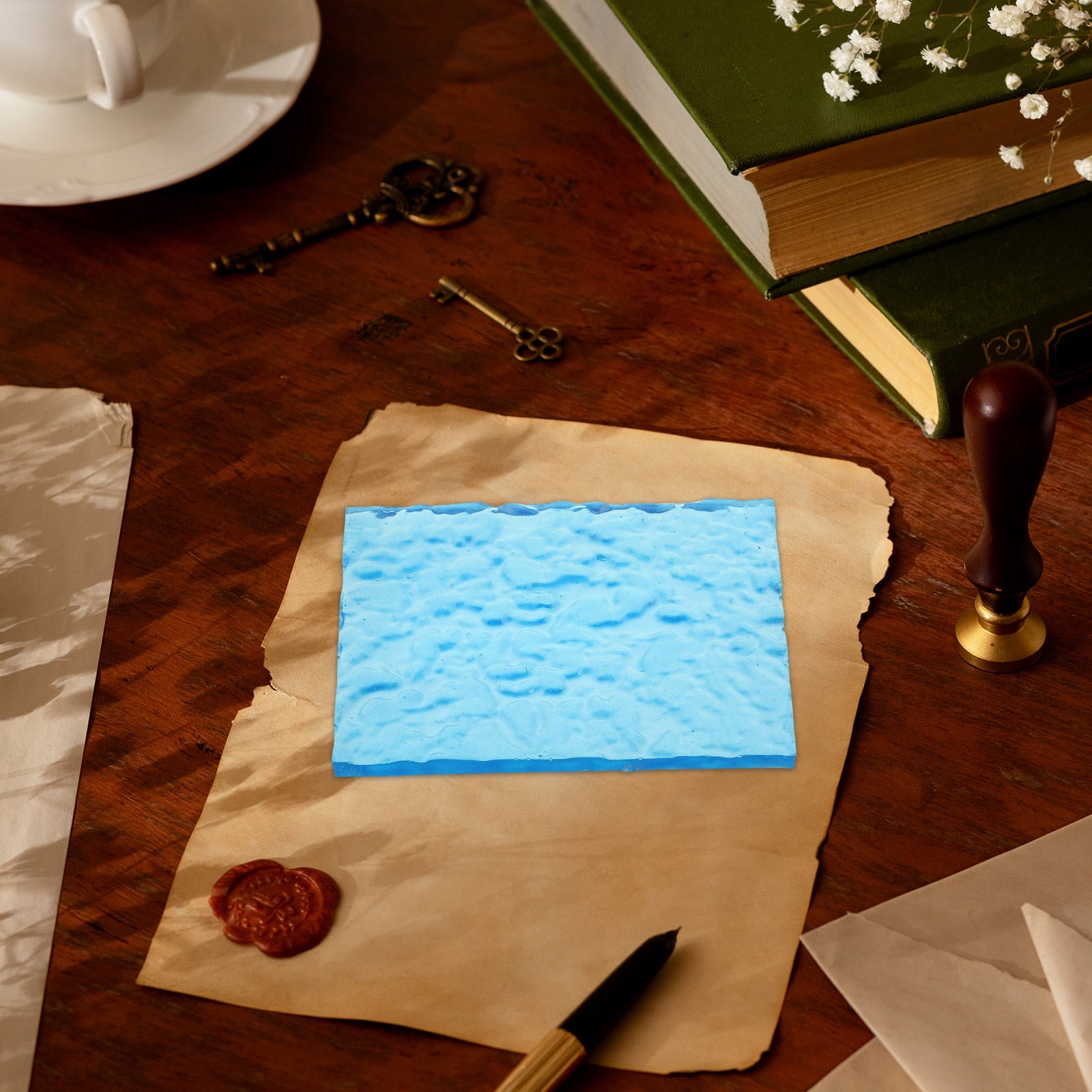 HOMEMAXS Handmade Scene Base Cartoon Character Base Resin Scene ...