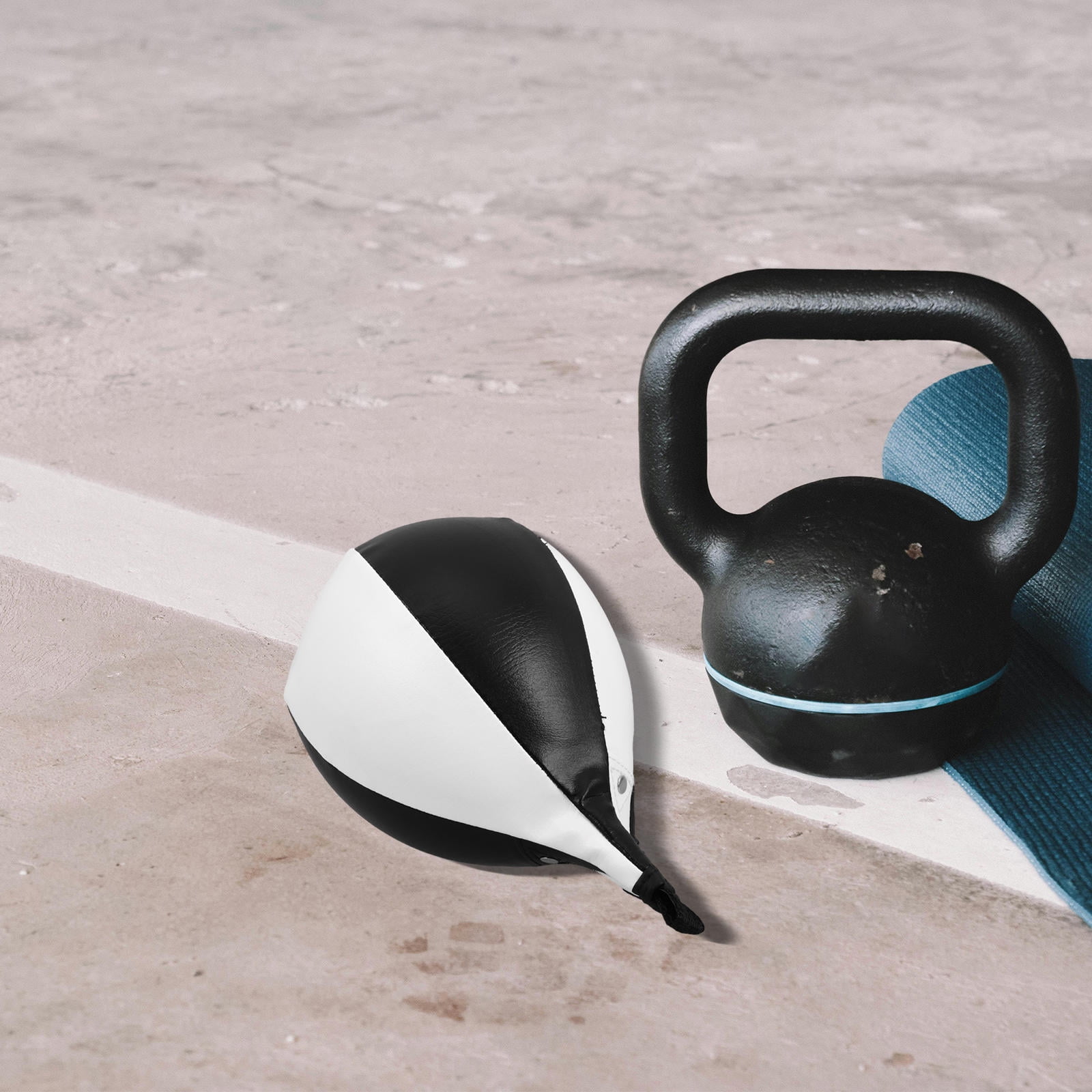 HOMEMAXS Hanging Boxing Speeding Ball Reflex Punching Bag Improve ...