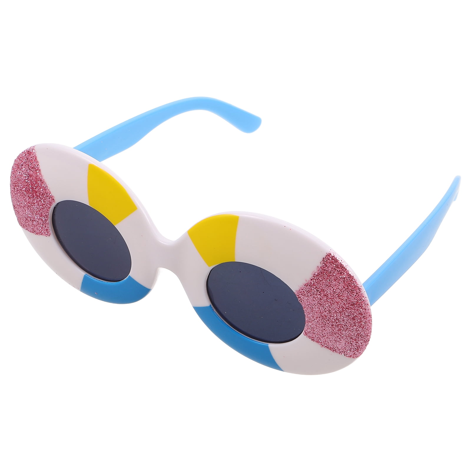 HOMEMAXS Hawaiian Funny Sunglasses Props for Photobooth Mini Tweezers ...